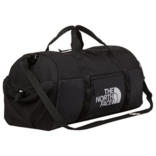 The North Face Bozer Duffel, Sports Large Gym Bag, TNF Black/White, One ...