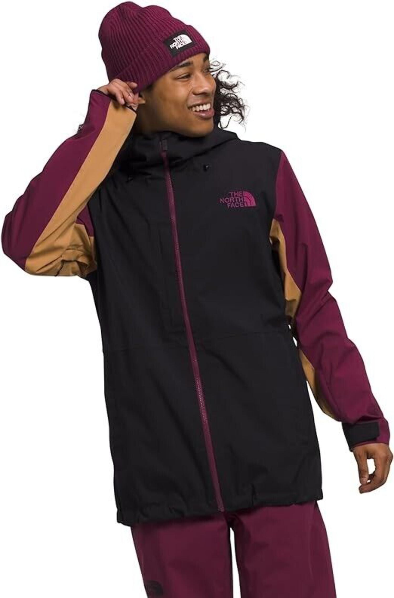 The North Face Freedom NF0A82VV Men's Black Boysenberry Stretch Jacket ...