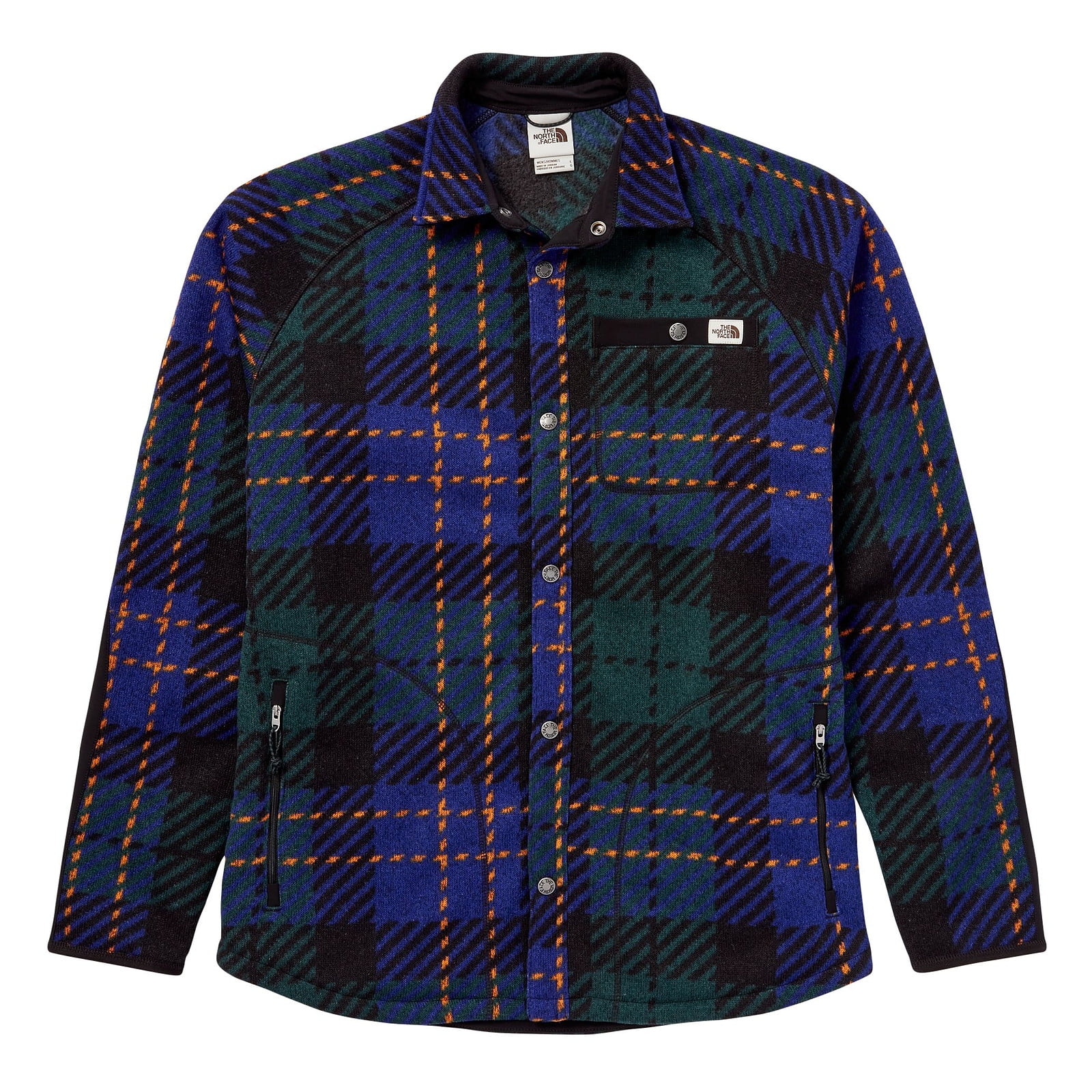 The North Face Gordon Lyons Shacket Men's Plaid Shirt Jacket (Large ...