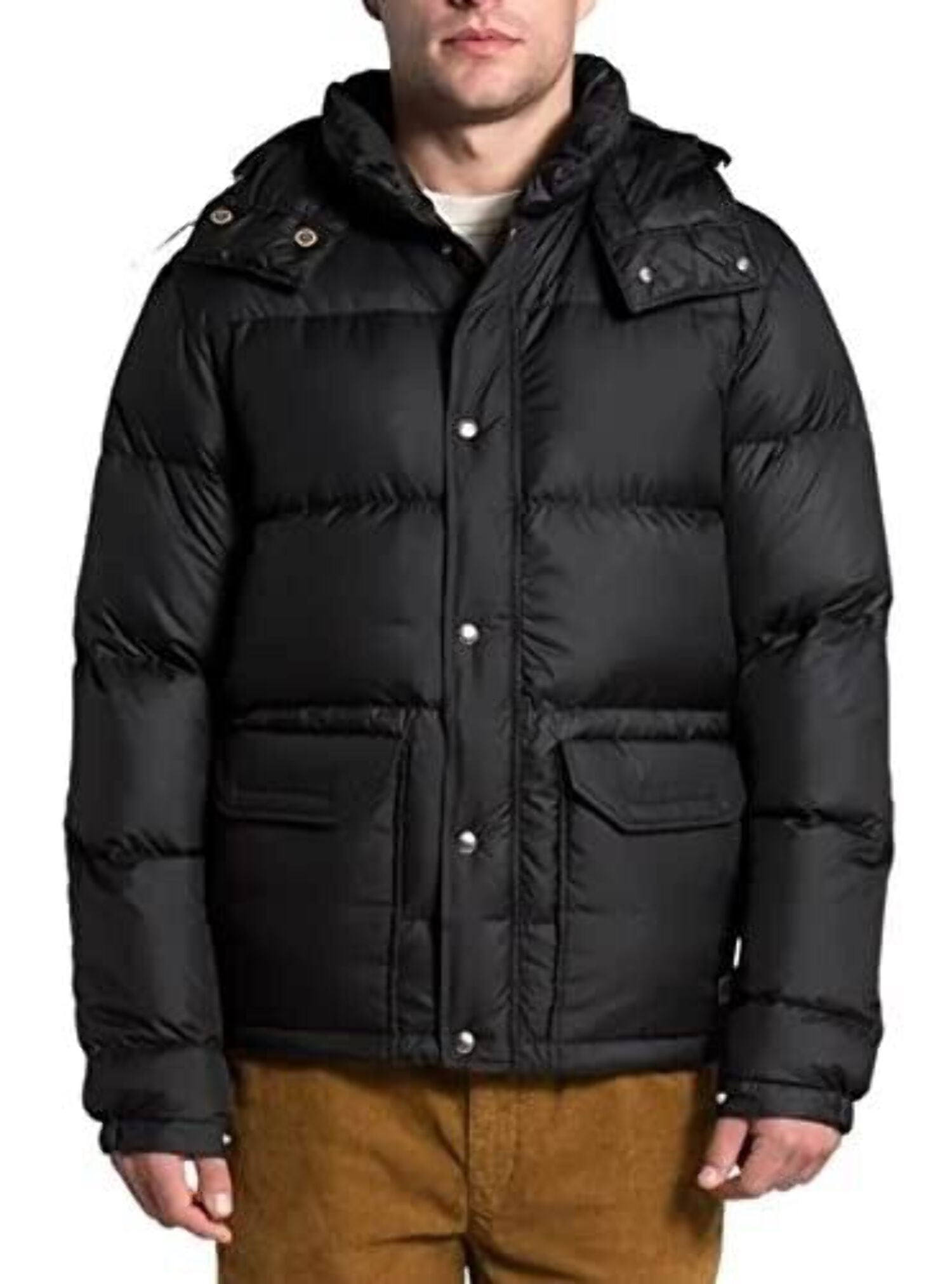 The North Face Sierra NF0A7V7LJK3 Puffer Jacket Men's L Black Insulated ...