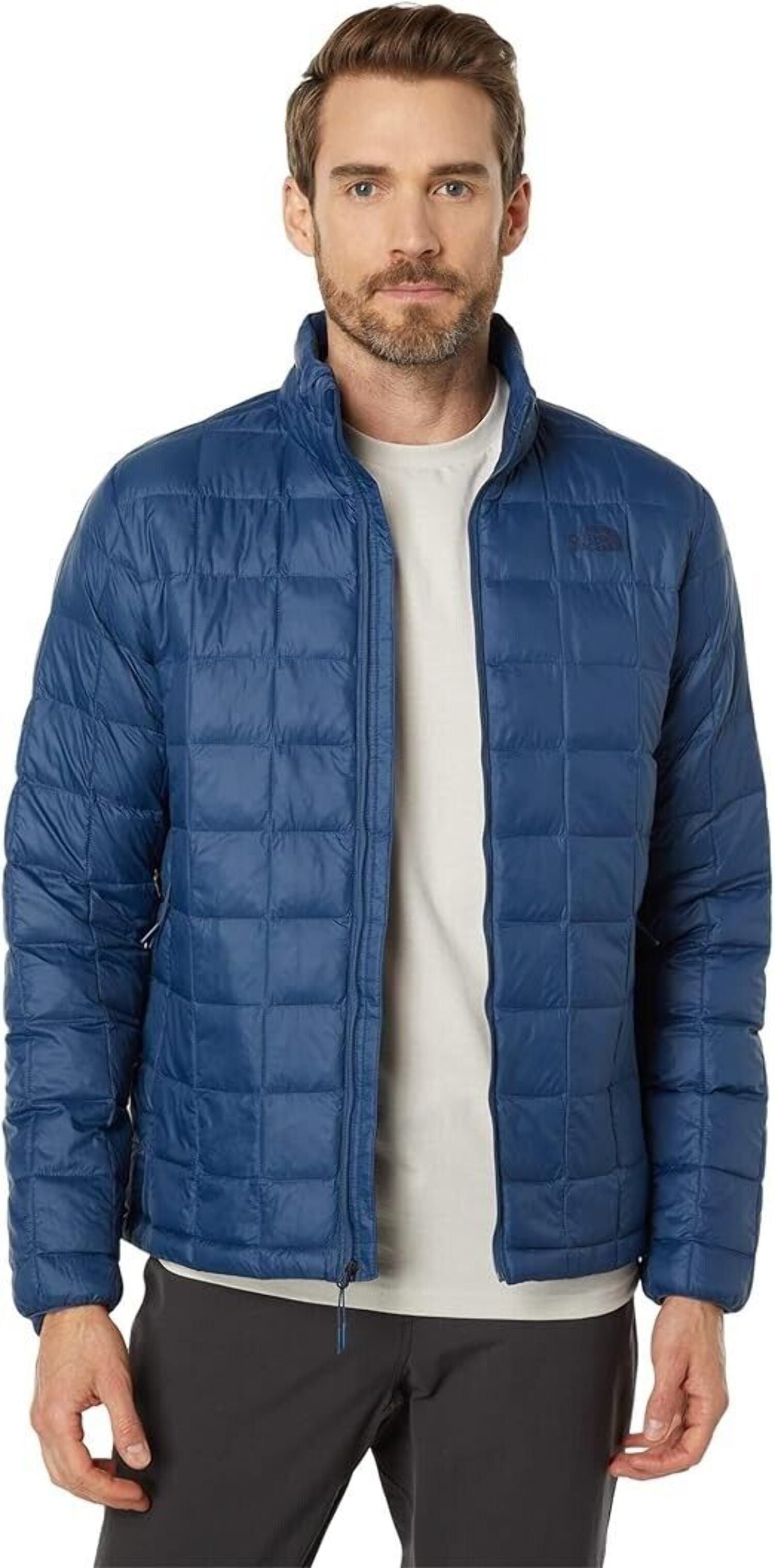 The North Face Thermoball Eco NF0A5GLLHDC Men Blue Puffer Jacket Size ...