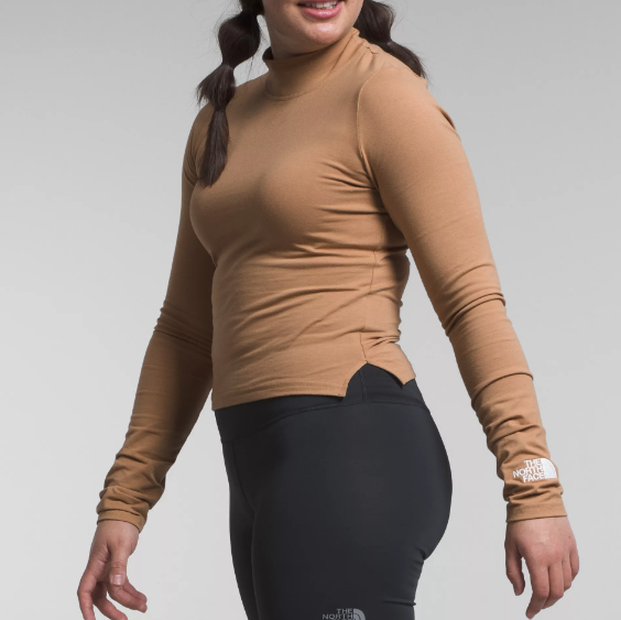 The North Face Women's Long Sleeve Evolution Fitted Mock Neck - XL ...