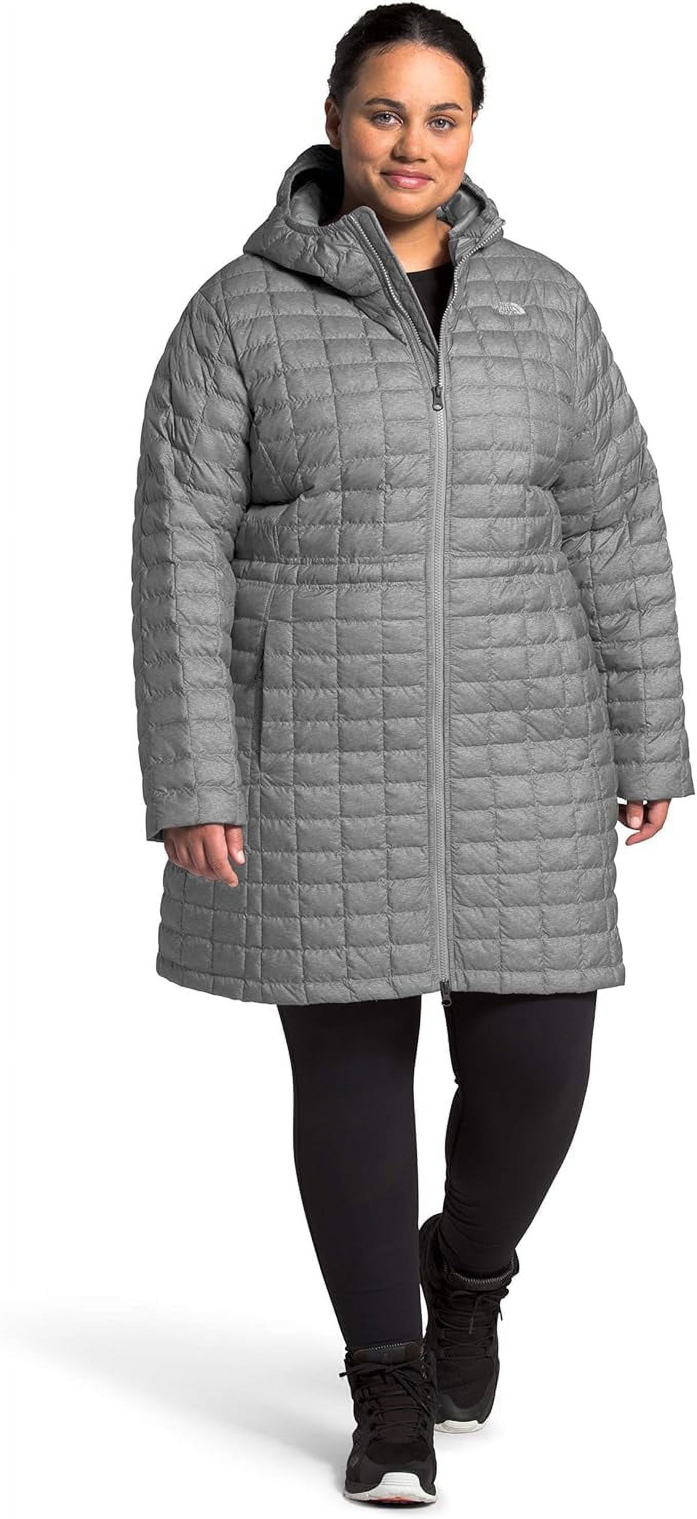 The North Face Women's Plus ThermoBall Eco Parka Long Hooded Jacket ...