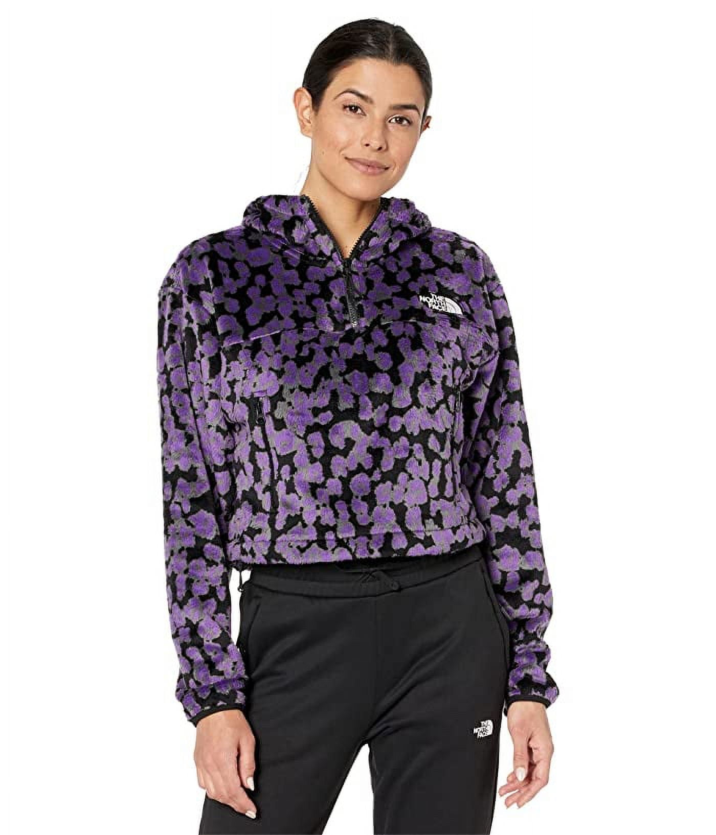 The North Face Womens Printed Osito 1/4 Zip Hoodie - Walmart.com