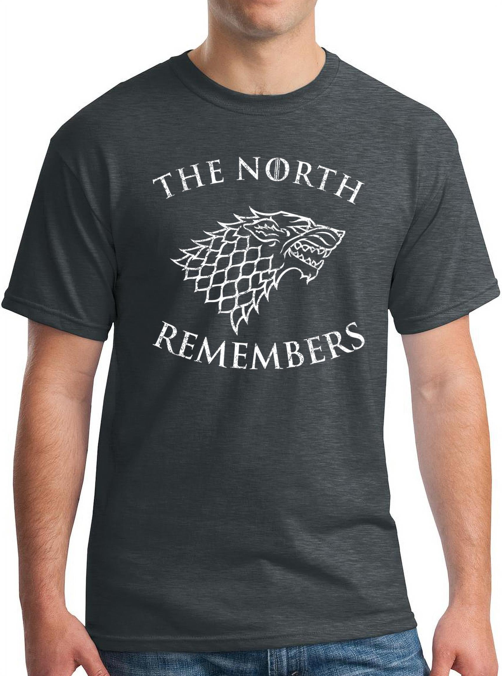 The North Remembers Shirt Stark GoT Tshirt - Walmart.com