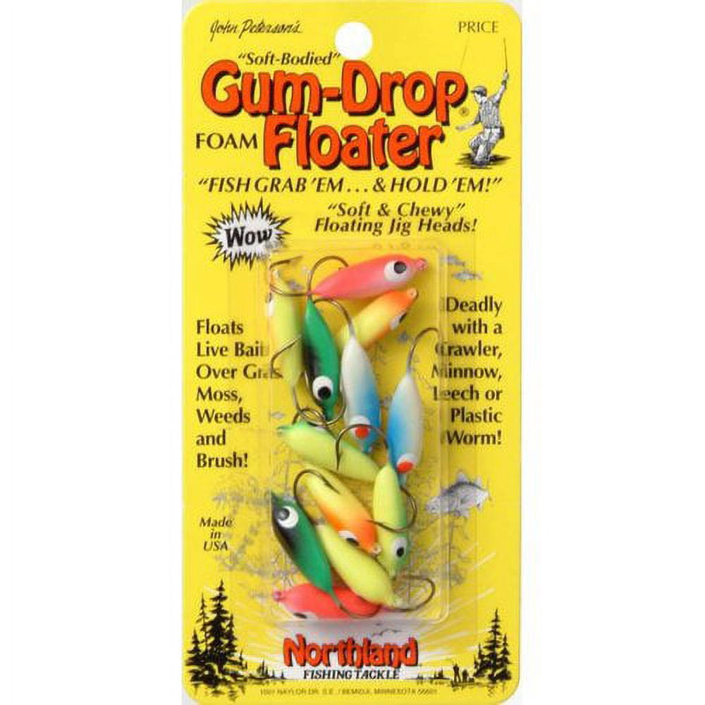 Preserve Northland Fishing Tackle Gum-Drop Floater Lure Size 2 for ...