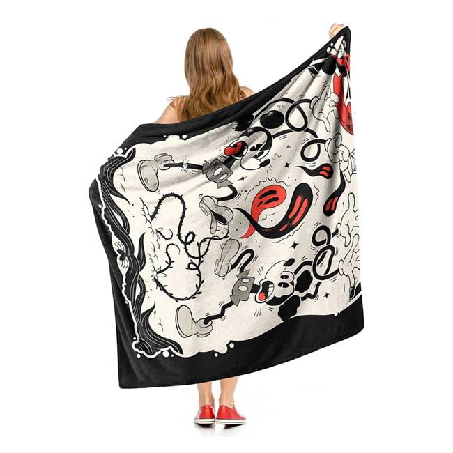 The Northwest 1MIC-23600-0001-OOF 50 x 60 in. Disney Mickey Mouse Come ...