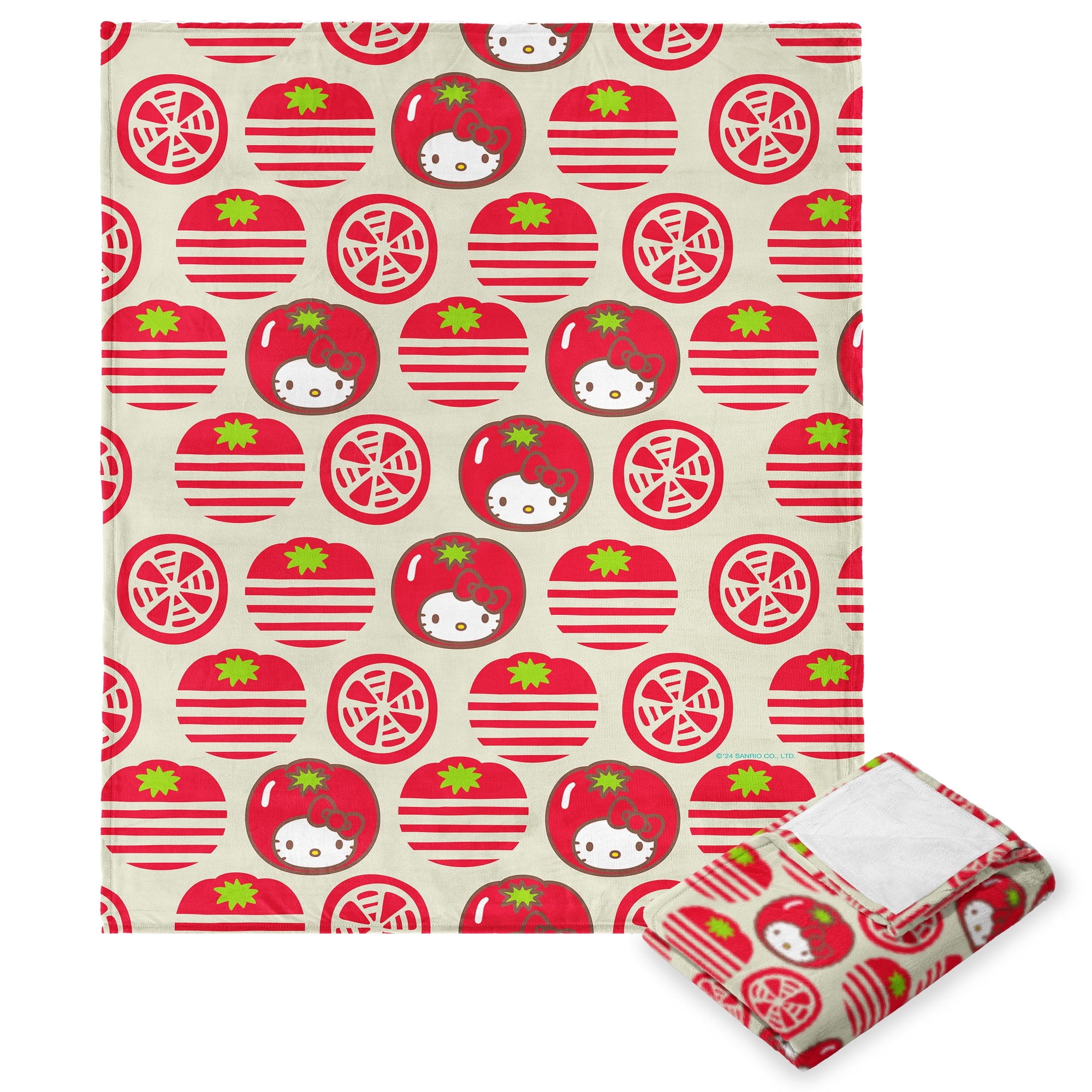 The Northwest Group 1SAN-T1T00-0006-RET 50 x 60 in. Sanrio Hello Kitty ...