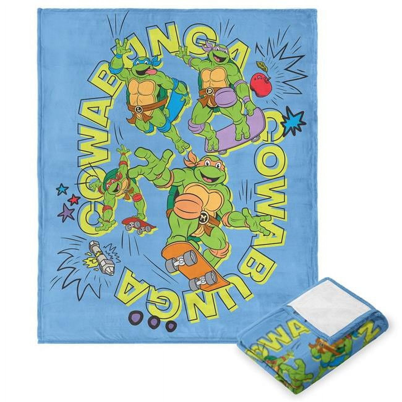 The Northwest Group 1TNT-T1T00-0002-EDC 40 x 50 in. Nickelodeon Teenage ...