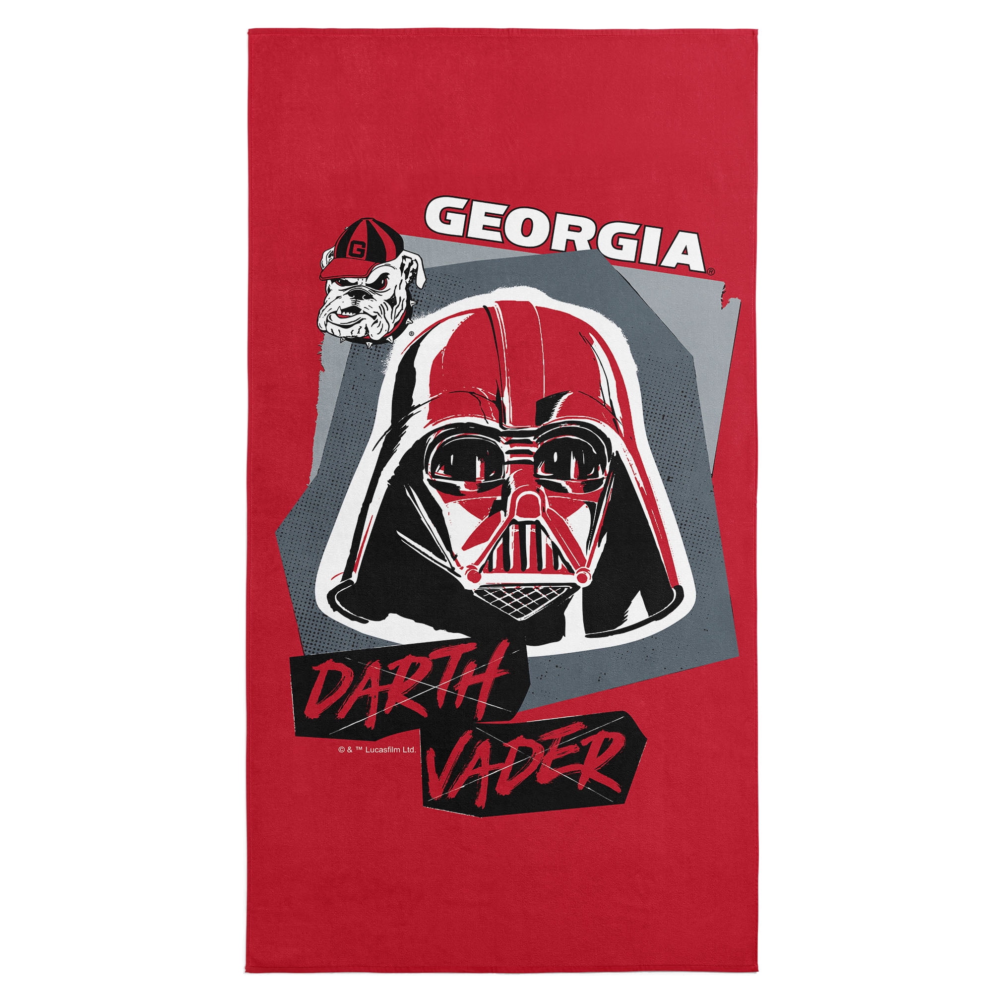The Northwest Group Darth Vader Georgia Bulldogs 30" x 60" Beach Towel ...