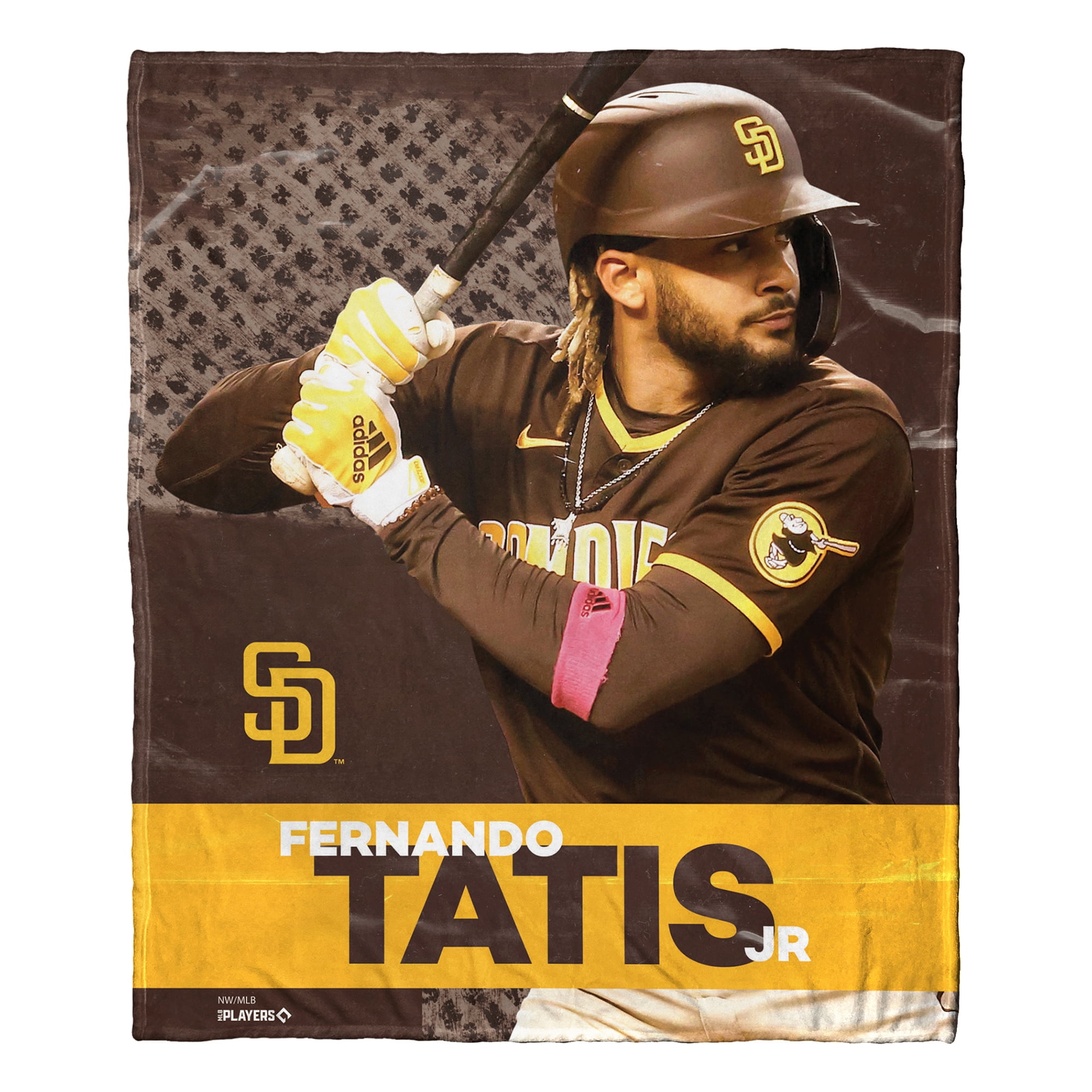The Northwest Group Fernando Tatis Jr. San Diego Padres 50" x 60" Silk ...