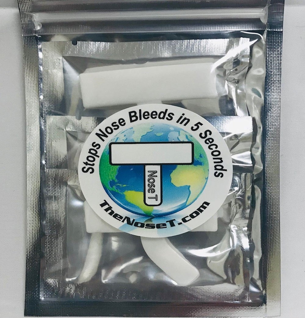 The Nose T 3 Pack White - Nosebleed Stop Device - Walmart.com
