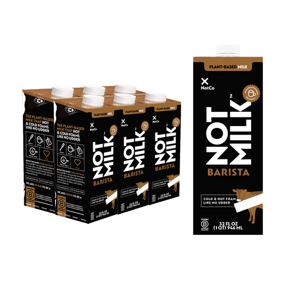 The Not Company Healthy & High Nutritional NotMilk Barista Plant Milk ...