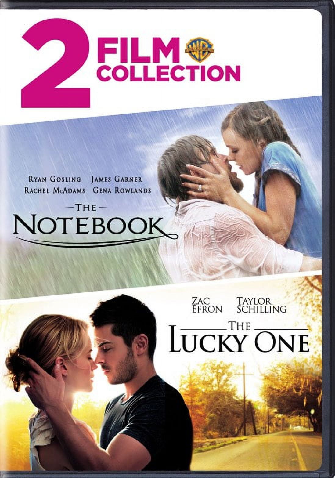 Walmart Movies: The Notebook & The Lucky One DVD - Drama Genre ...