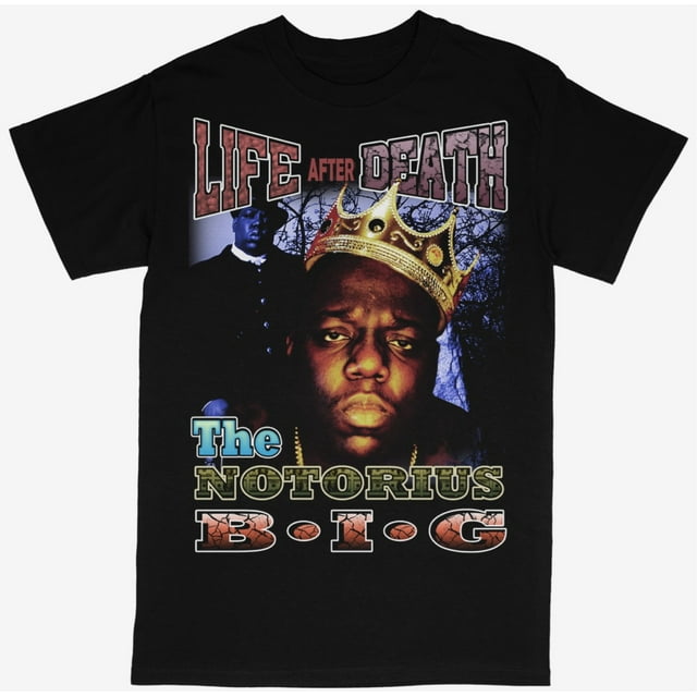 The Notorious BIG t-shirf East Coast Hip Hop Rap Style Biggie Music ...