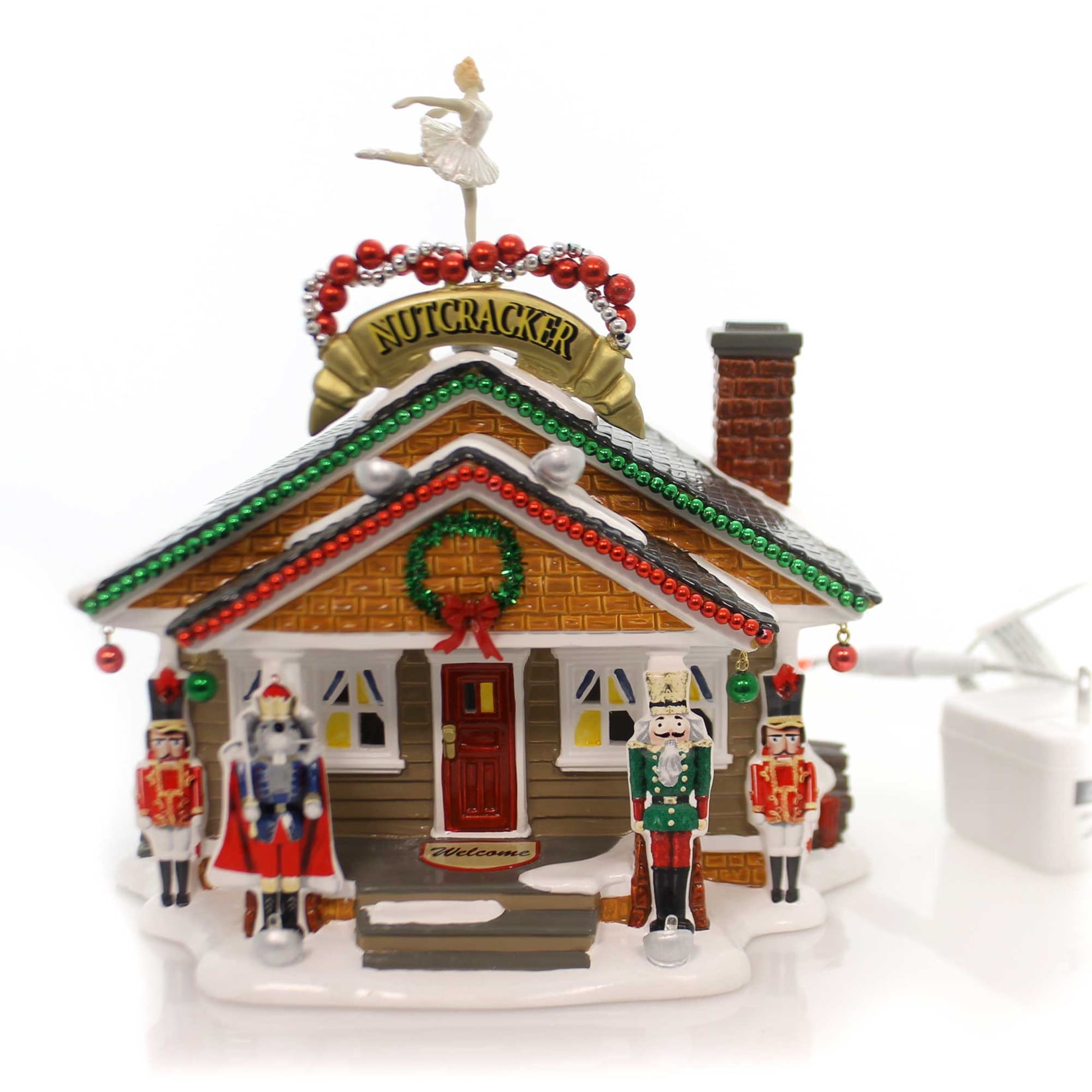Department 56 House THE NUTCRACKER HOUSE Christmas Lane Ballerina ...