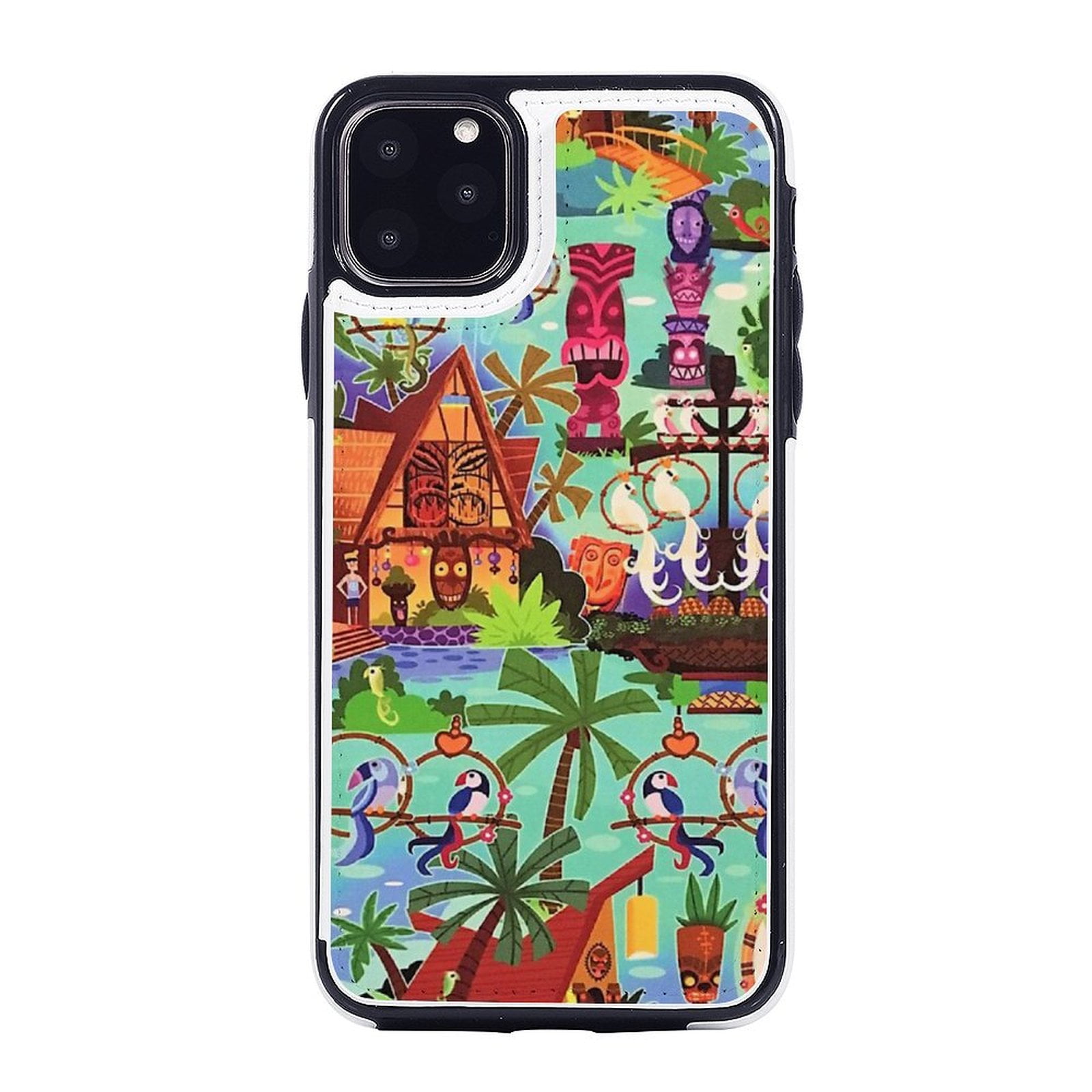 The ORIGINAL Enchanted Tiki Room Leather Wallet Case for iPhone 16 15 14 13 12 11 Pro Max Wallet ...