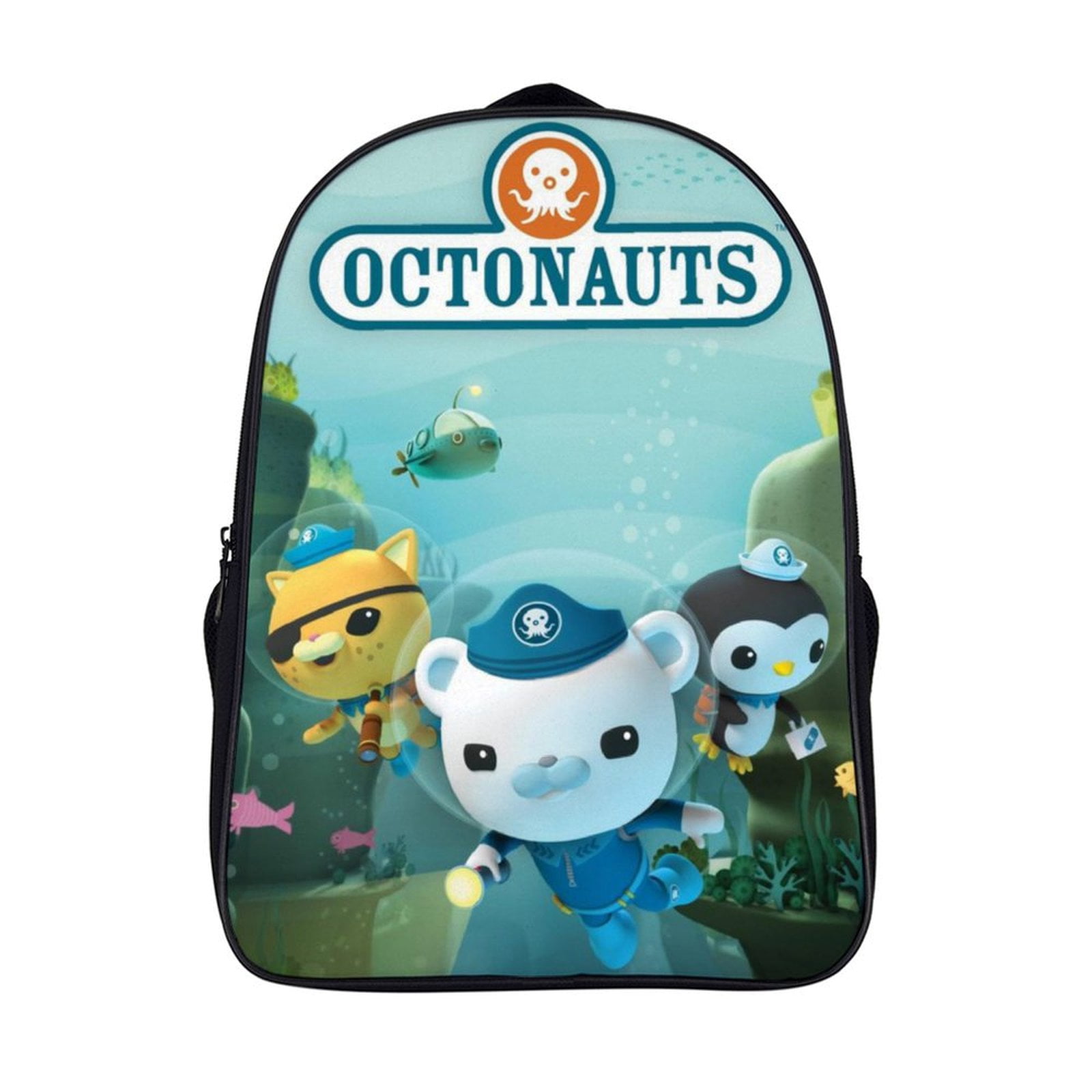 The Octonauts 16 Inch Backpack with 2 Compartment, Large Capacity ...