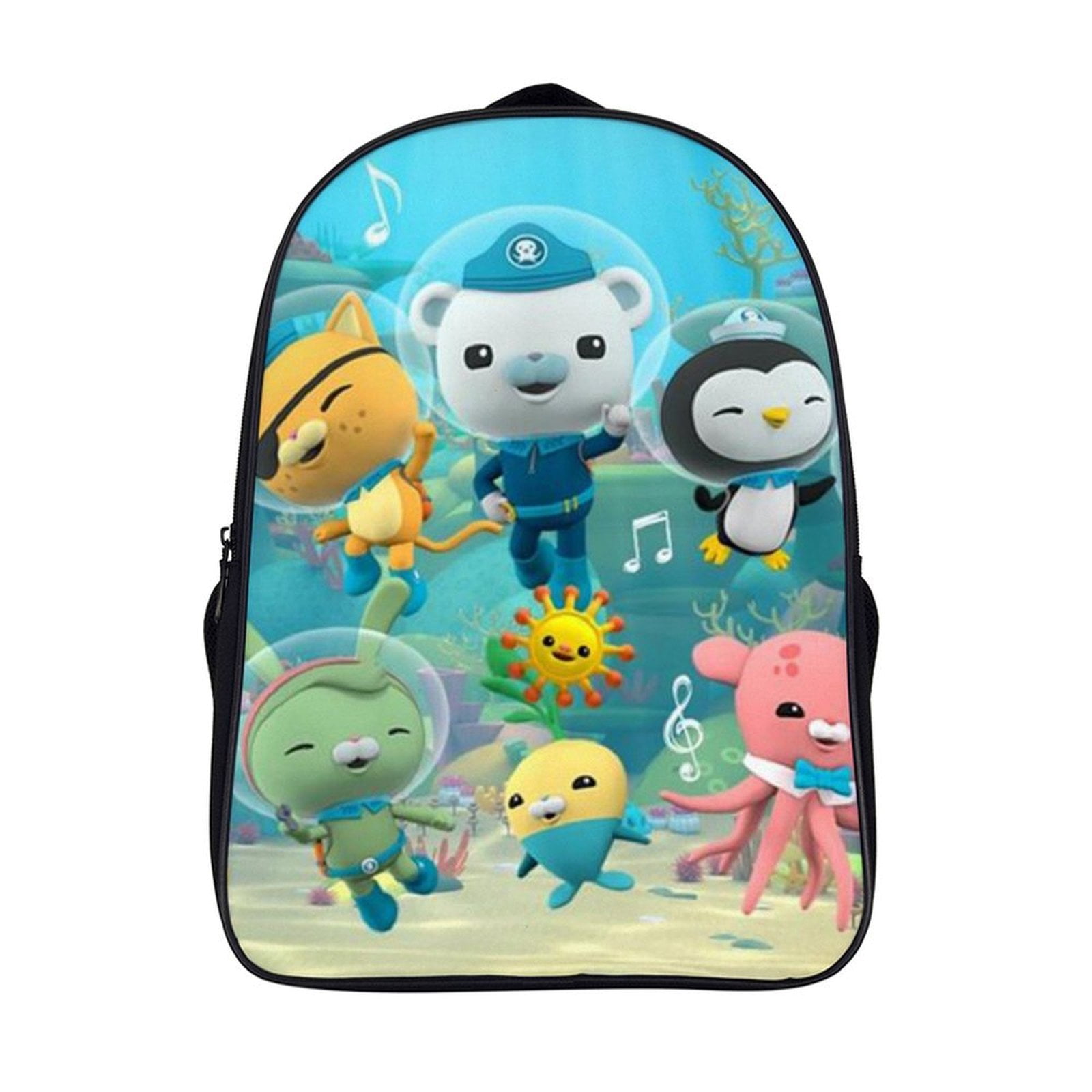 The Octonauts 16 Inch Backpack with 2 Compartment, Large Capacity ...