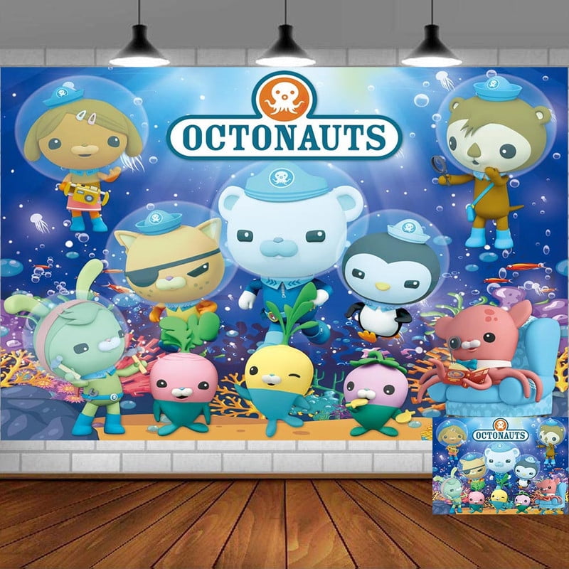 The Octonauts Backdrop Banner Party Supplies Poster Movie Theme ...