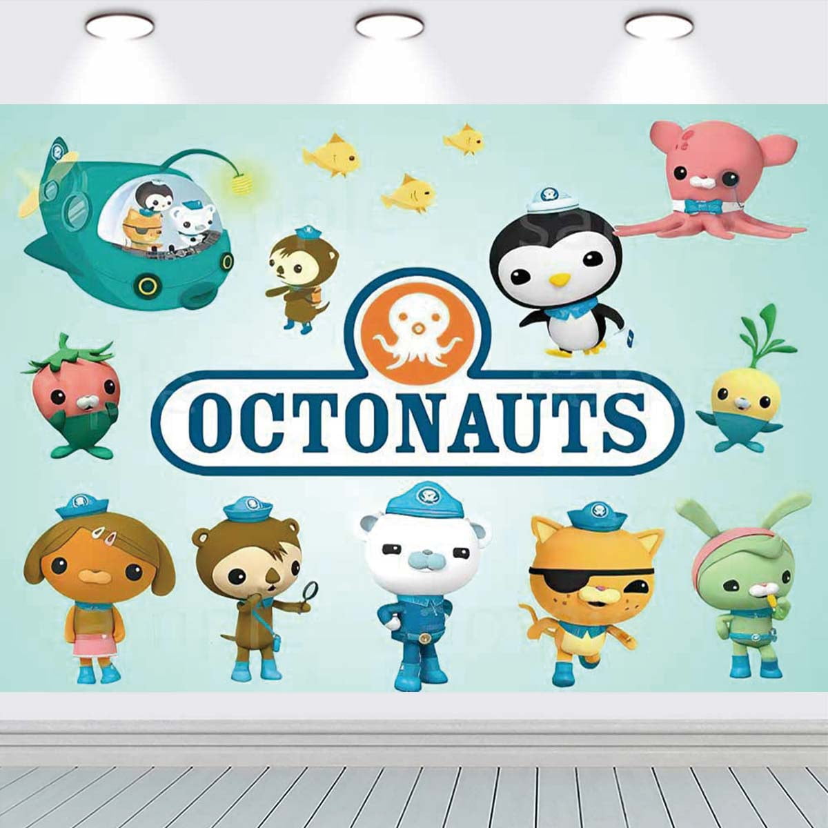 The Octonauts Backdrop Banner Party Supplies Poster Movie Theme ...