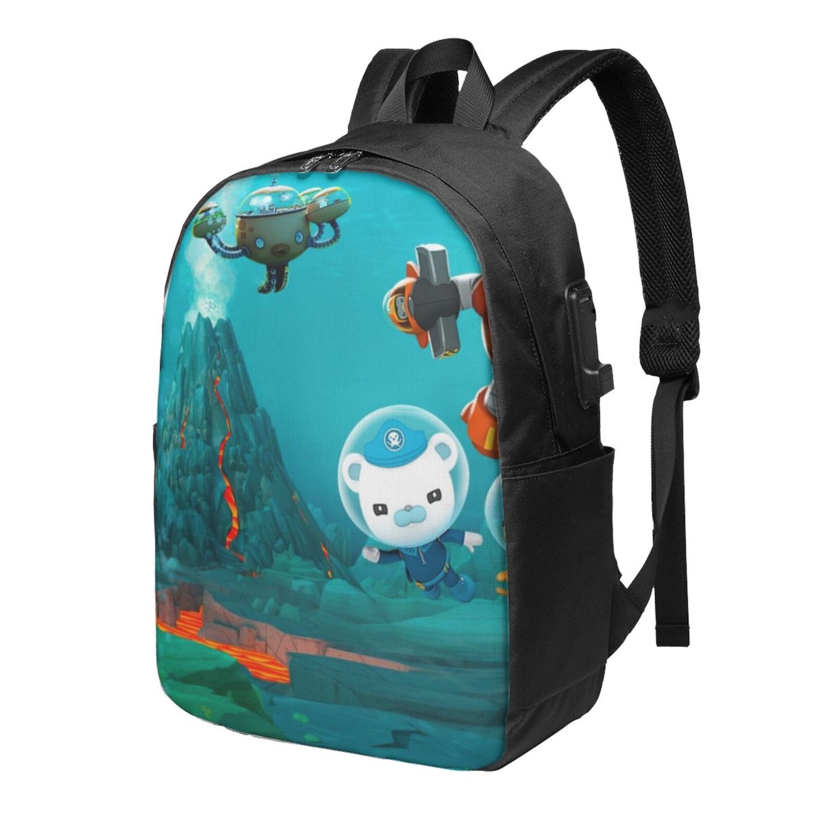 The Octonauts Backpack Laptop Daypack School Bag Bookbag Student ...