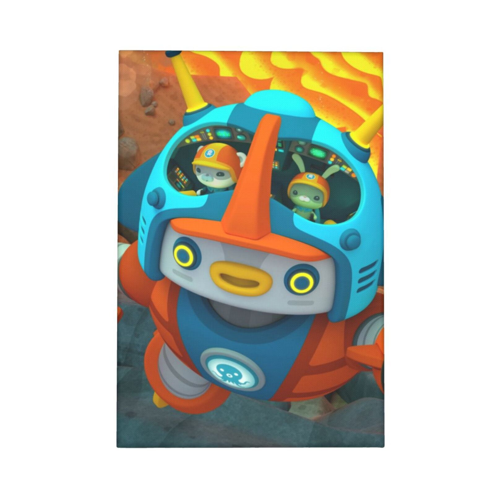 The Octonauts Canvas Decorative Painting Wall Art Living Room Posters ...