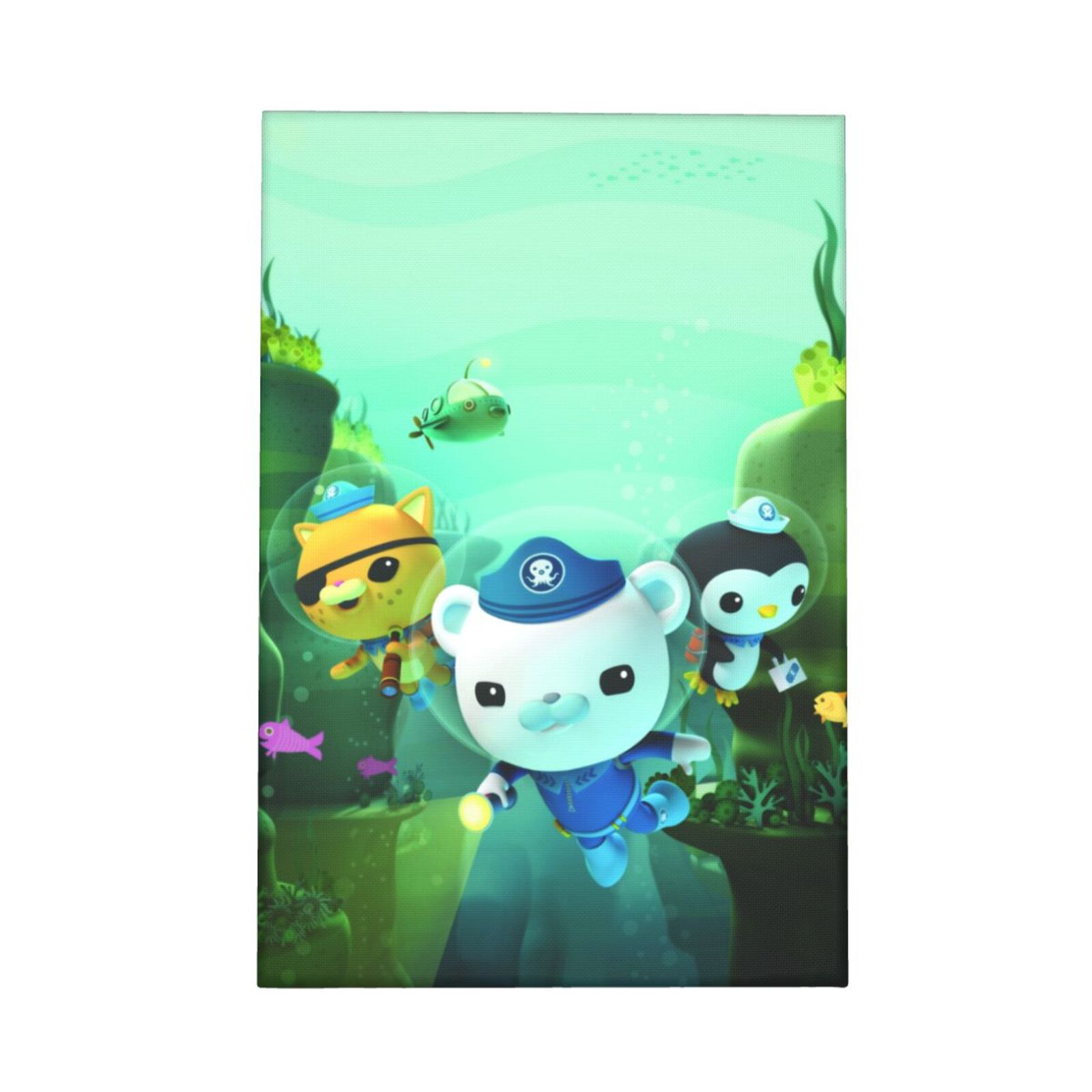 The Octonauts Canvas Decorative Painting Wall Art Living Room Posters ...