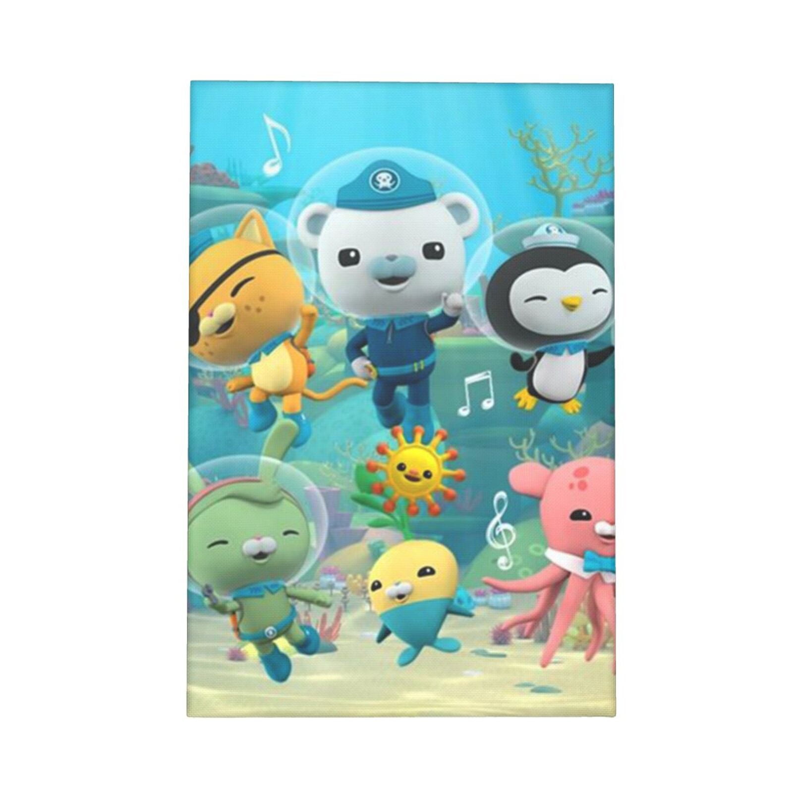 The Octonauts Canvas Decorative Painting Wall Art Living Room Posters ...