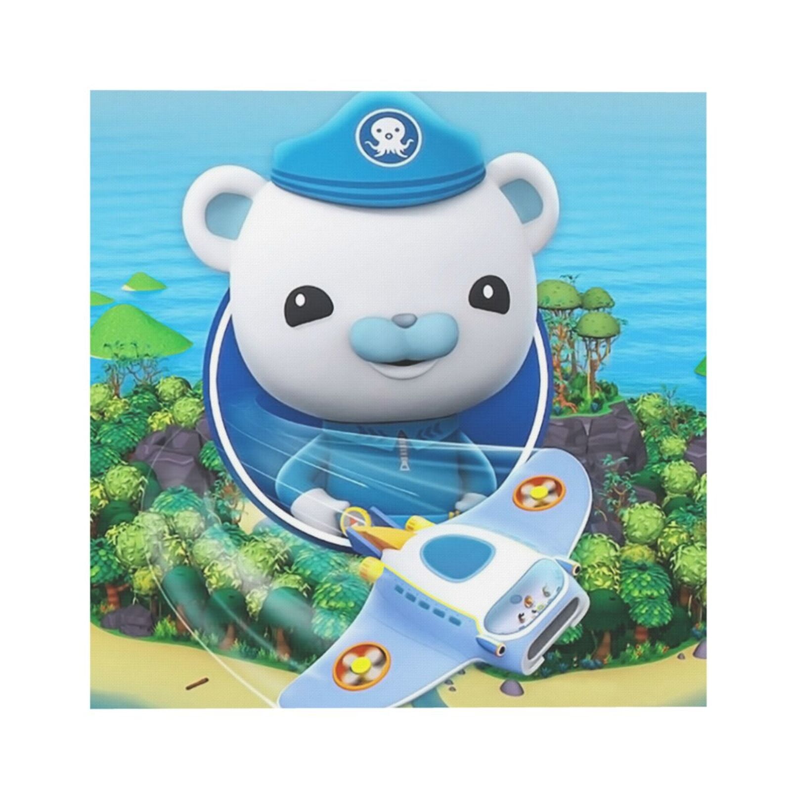The Octonauts Captain Canvas Decorative Poster Square Unframe Wall ...