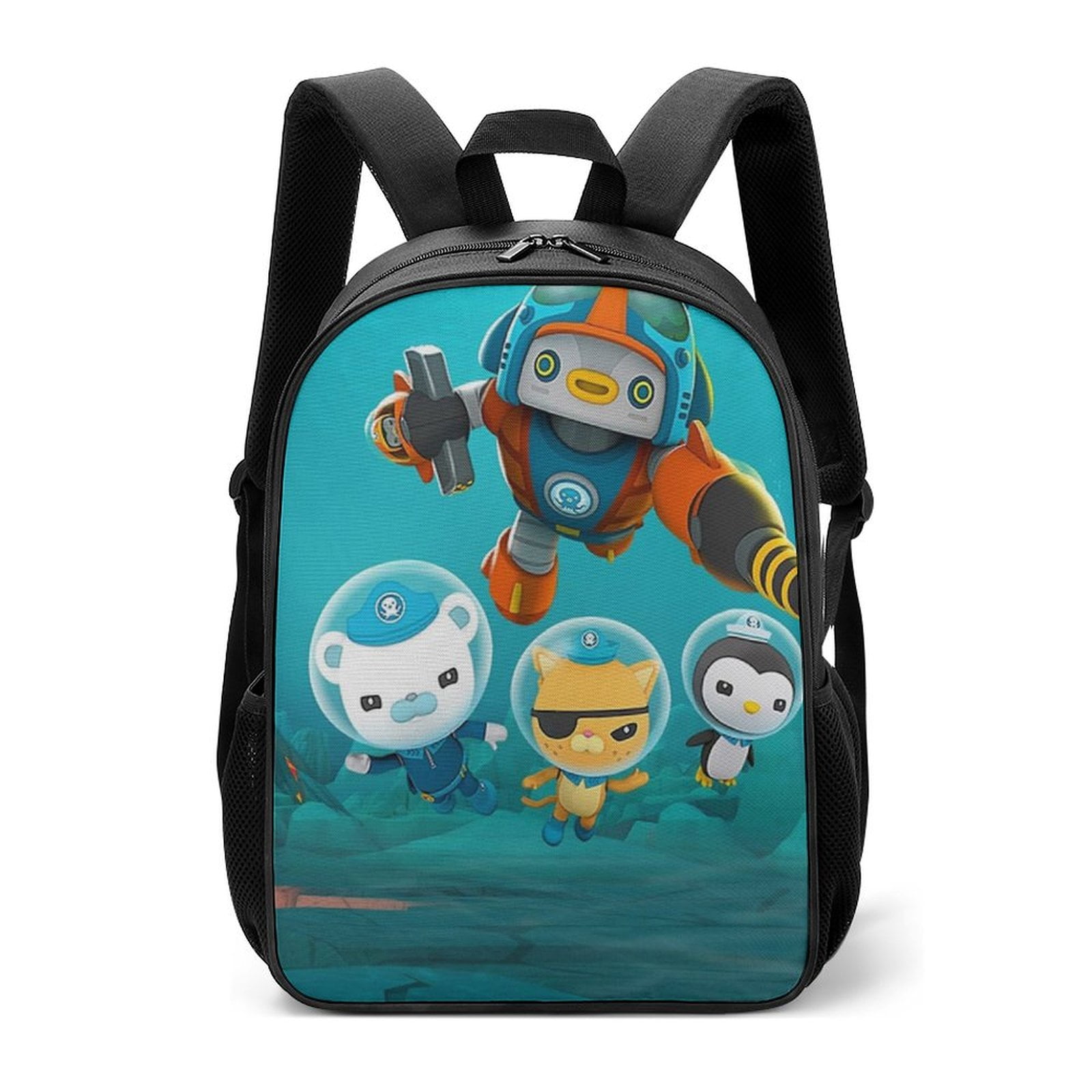 The Octonauts Cartoon Backpack Daypack Multipurpose School Bag Student ...