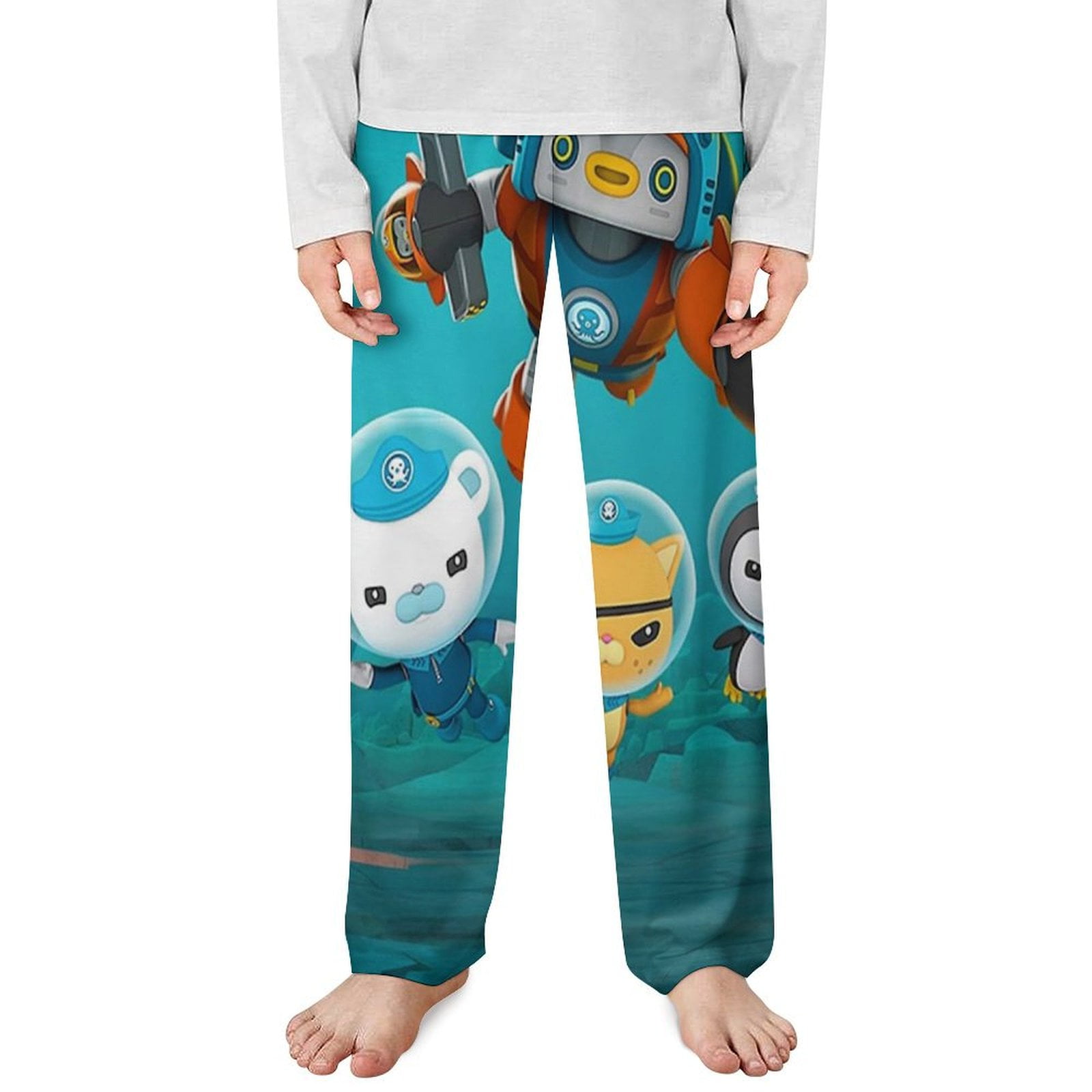 The Octonauts Cartoon Children's Pajamas Cozy Lounge Straight Leg ...