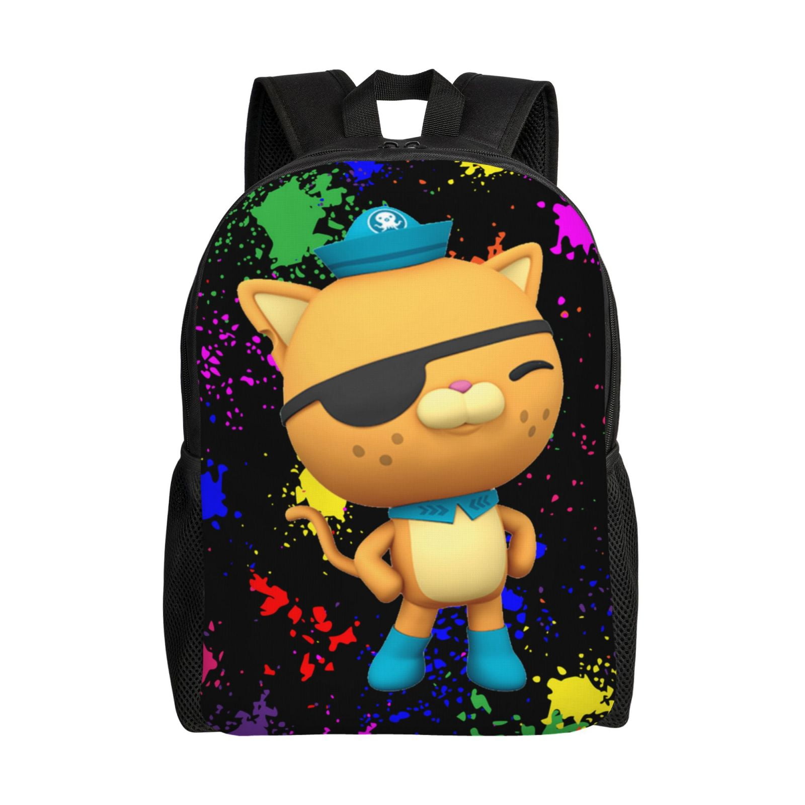 The Octonauts Cat Unisex Backpack Laptop Daypack Adjustable Shoulders ...