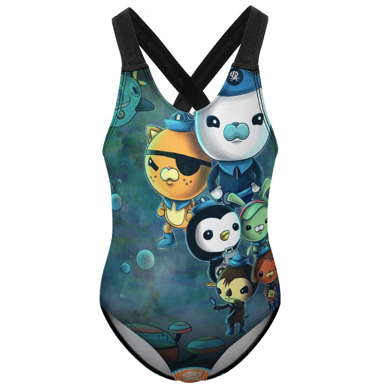The Octonauts Children's One-piece Swimsuit Summer Girl's Swimming Pool ...