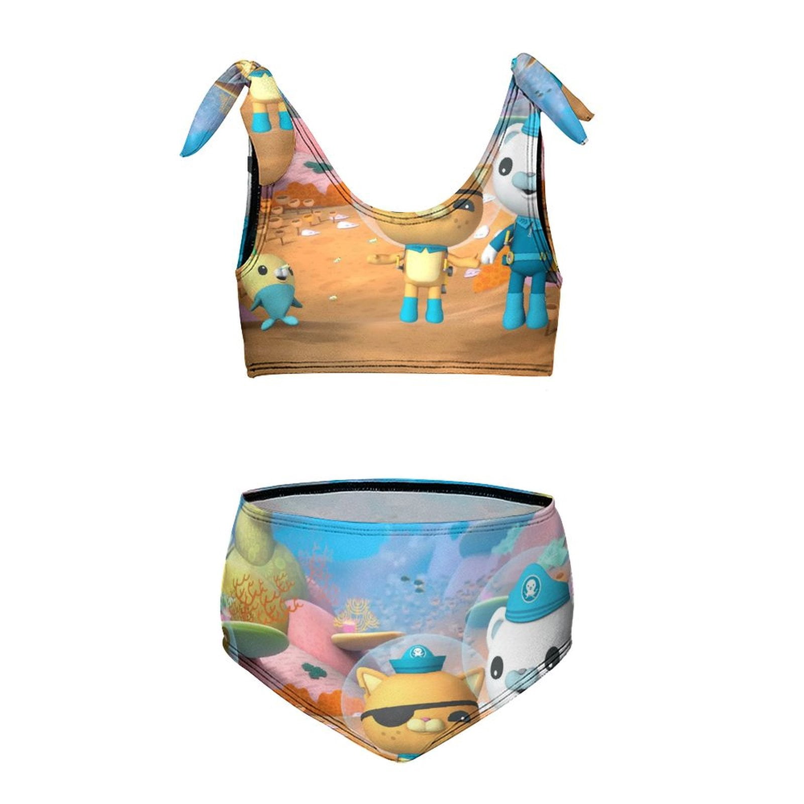 The Octonauts Girls Swimsuits Set 2pcs Summer Holiday Bathing Suit ...