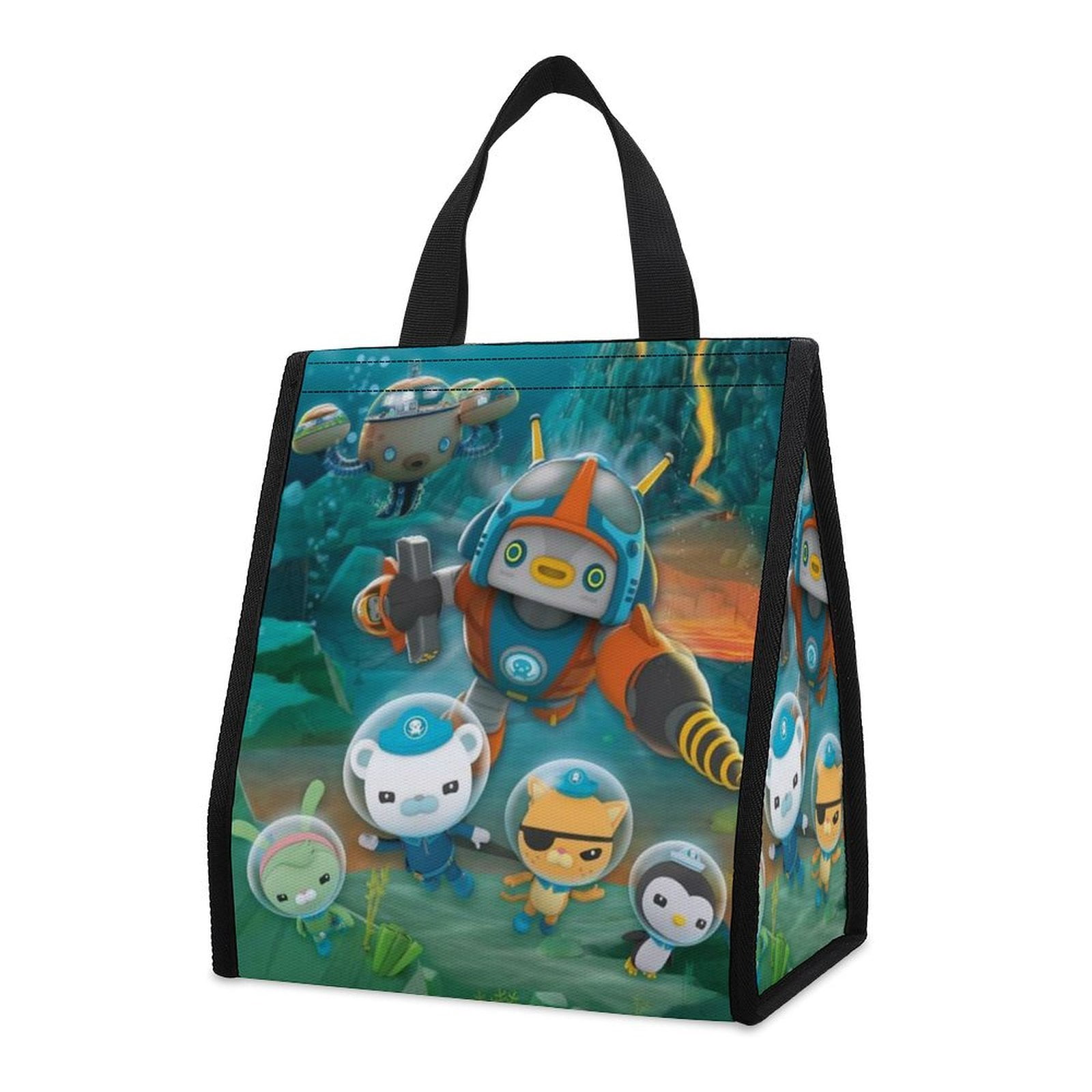 The Octonauts Insulated Lunch Bag Cooler Bag Grocery Thermal Bags ...
