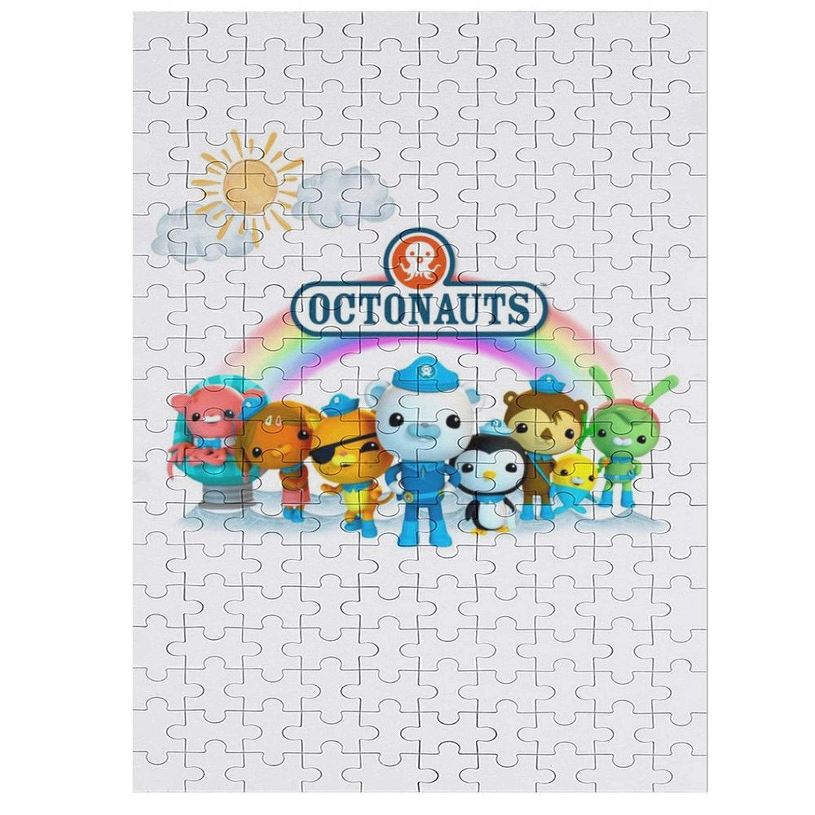 The Octonauts Jigsaw Puzzle, Wood Puzzles Adult, 200 PCS Jigsaw Puzzle ...