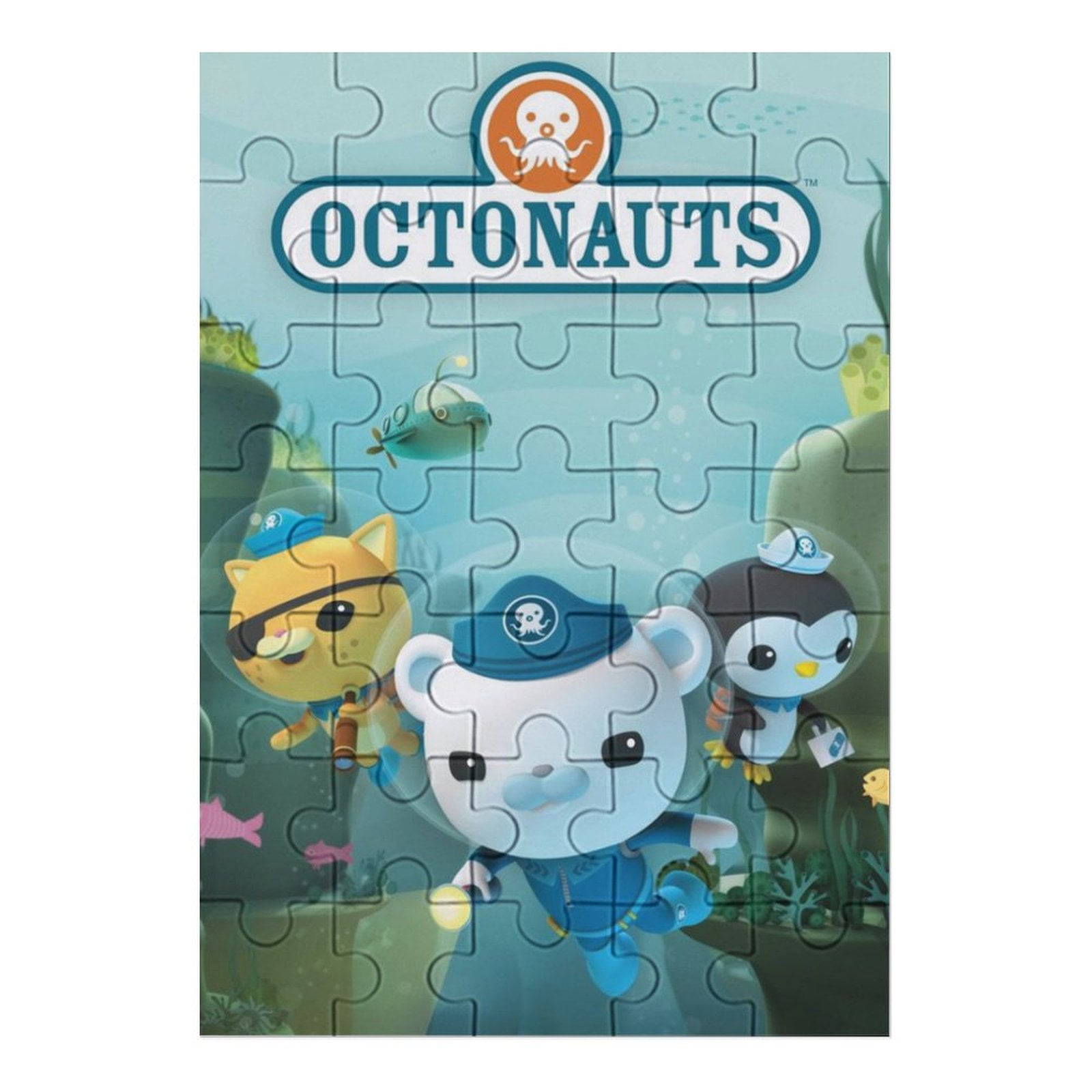 The Octonauts Jigsaw Puzzle, Wood Puzzles Adult, 35 PCS Jigsaw Puzzle ...