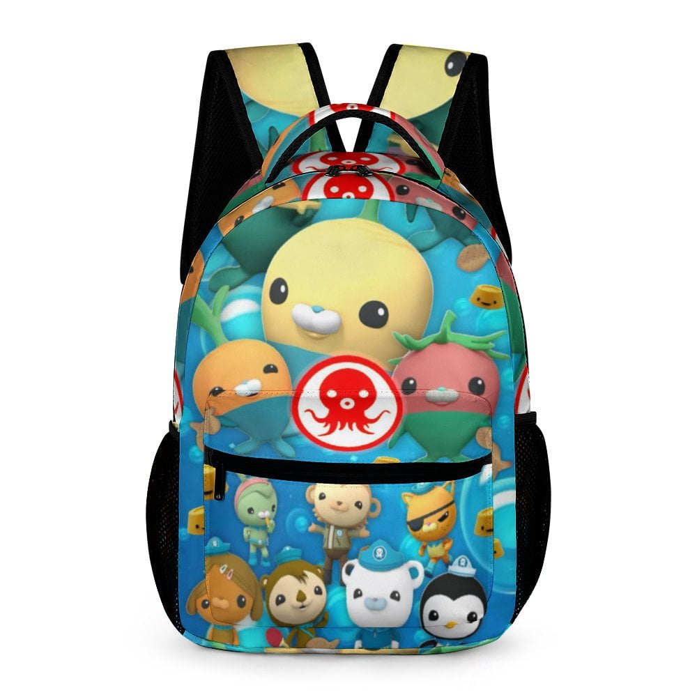 The Octonauts Shoulder Backpack Casual Rucksack Bookbag Lightweight ...