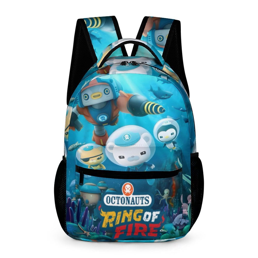 The Octonauts Shoulder Backpack Casual Rucksack Bookbag Lightweight ...