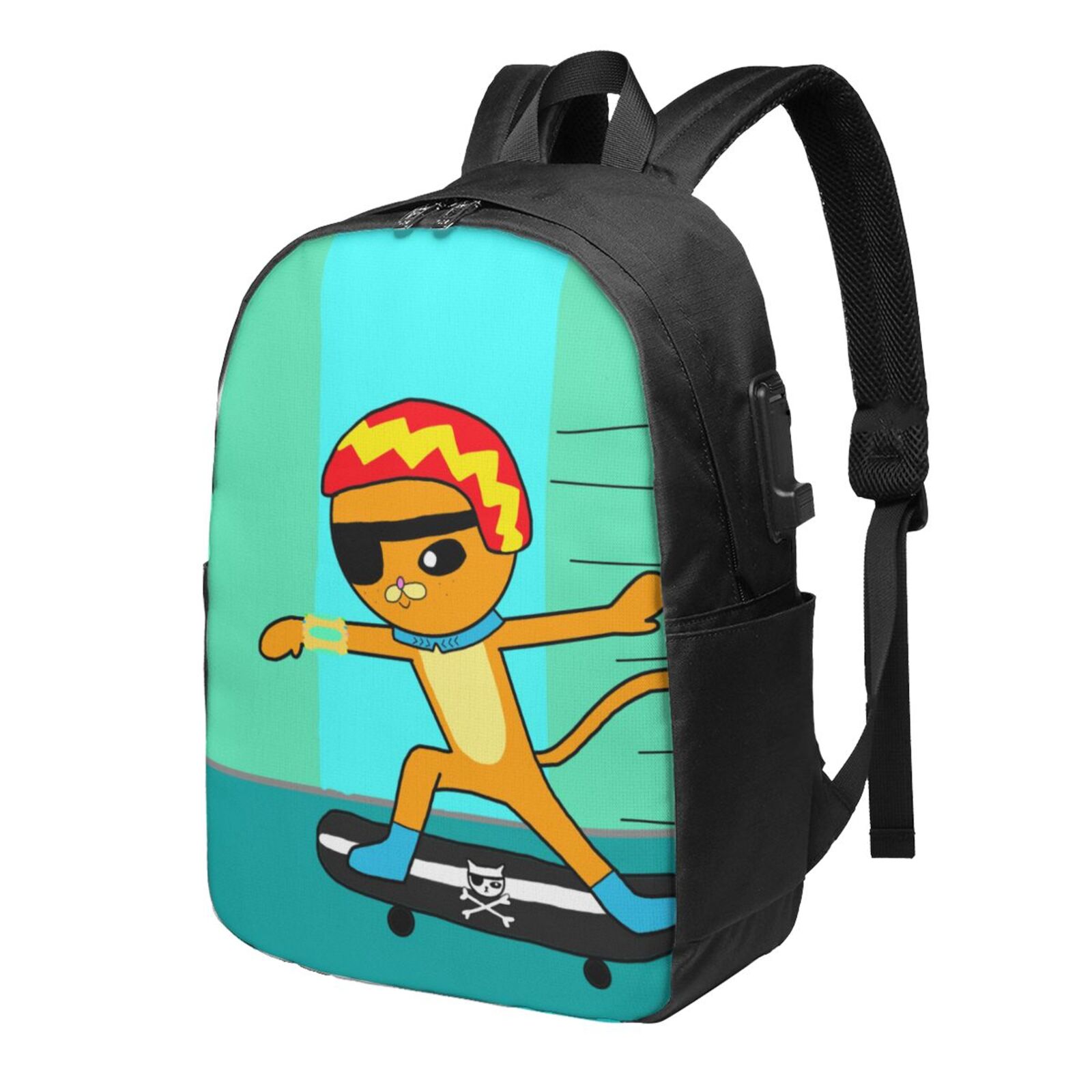 The Octonauts Kwazii Backpack Laptop Daypack School Bag Bookbag Student ...