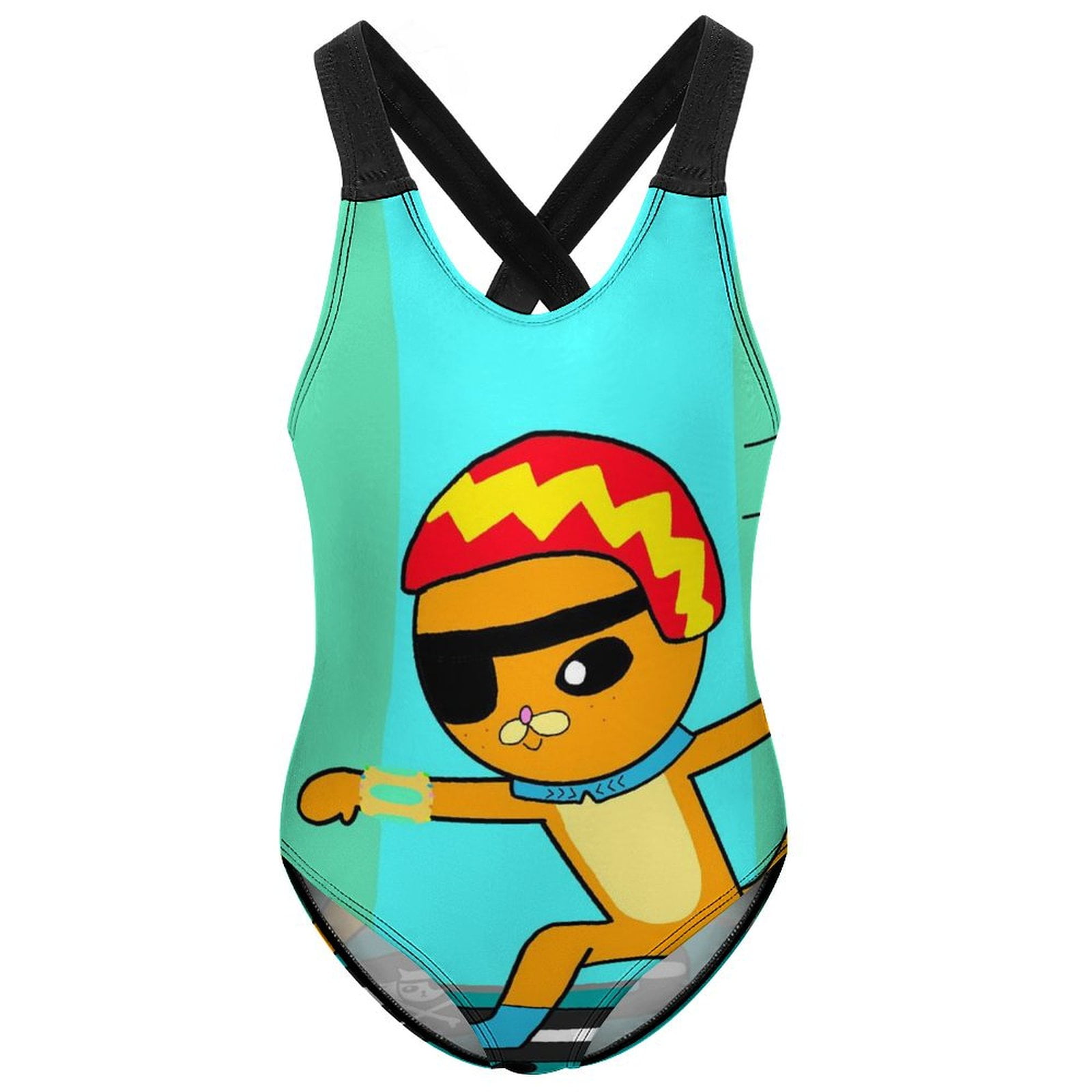 The Octonauts Kwazii Children's One-piece Swimsuit Summer Girl's ...