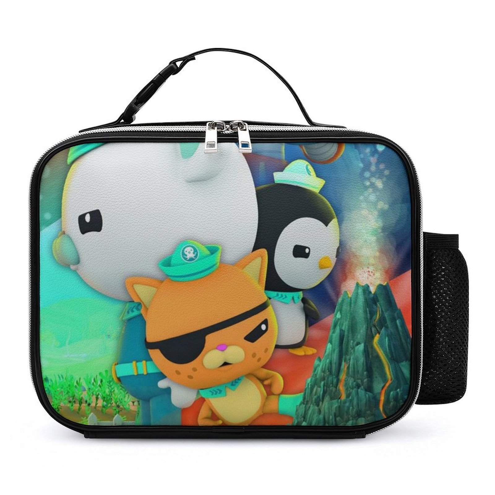 The Octonauts Lunch Tote Detachable Leather Lunchbag Cooler Bag ...