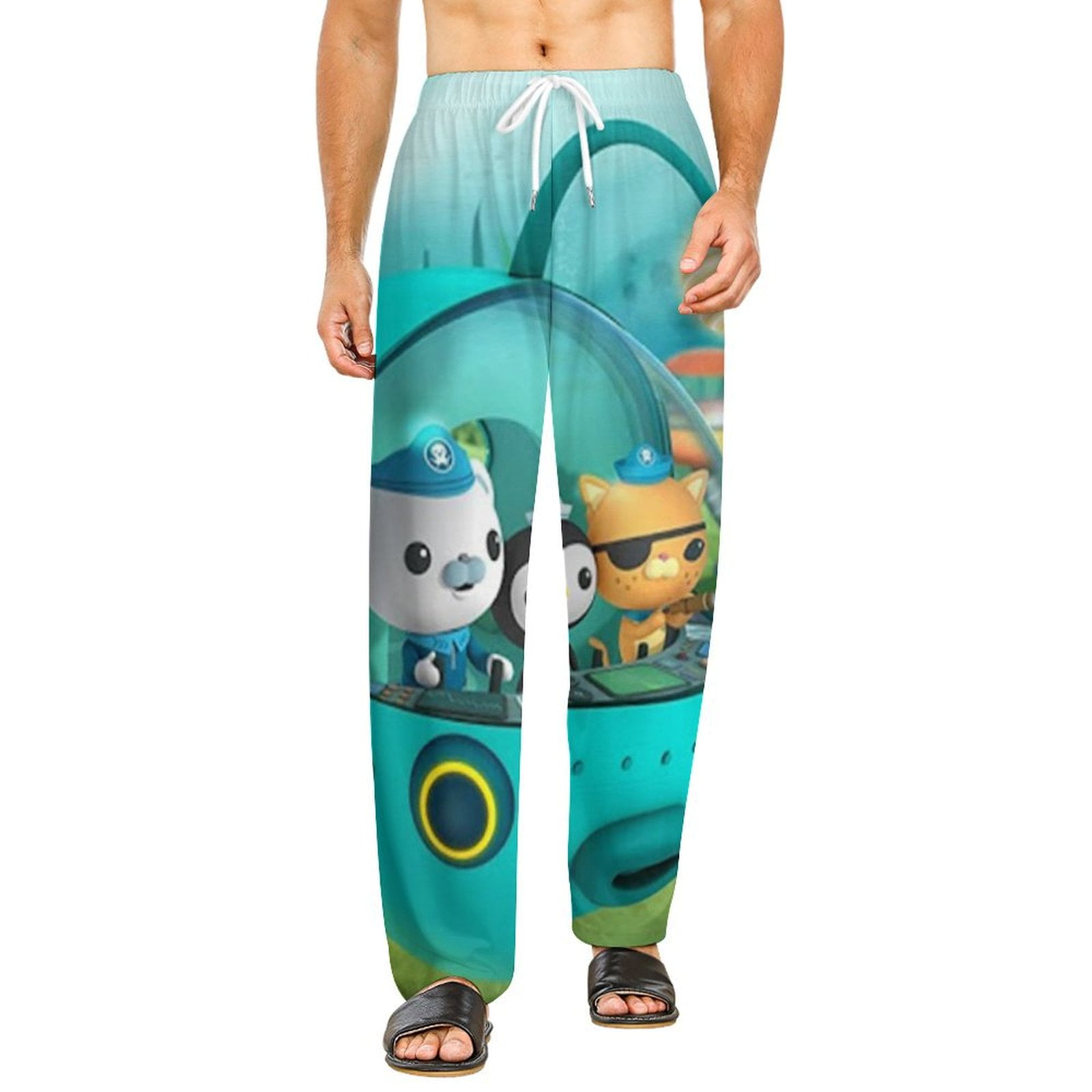 The Octonauts Pajamas Pants 3D Printing Wide Leg PJ Pant Loungewear ...