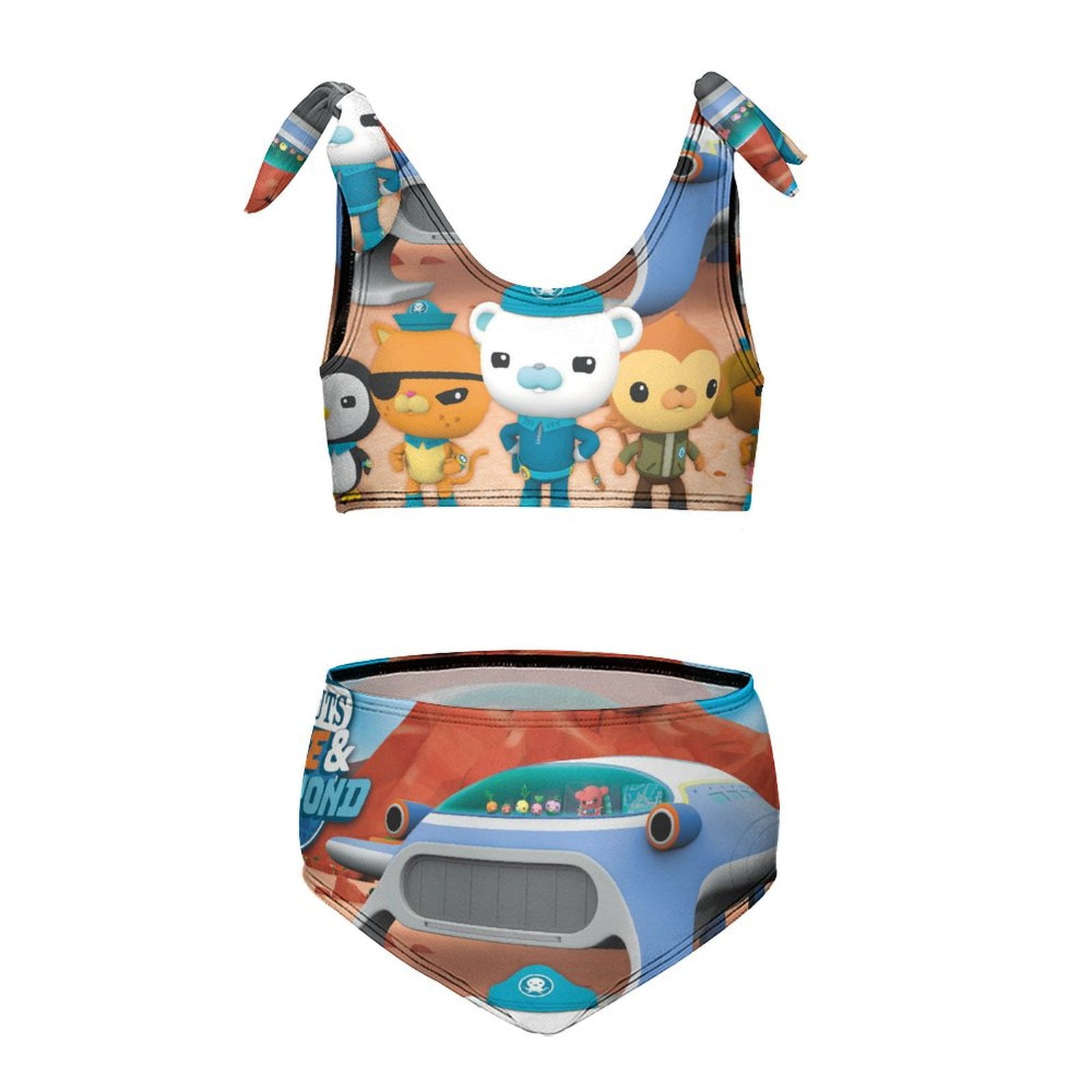 The Octonauts Poster Girls Swimsuits Set 2pcs Summer Holiday Bathing ...