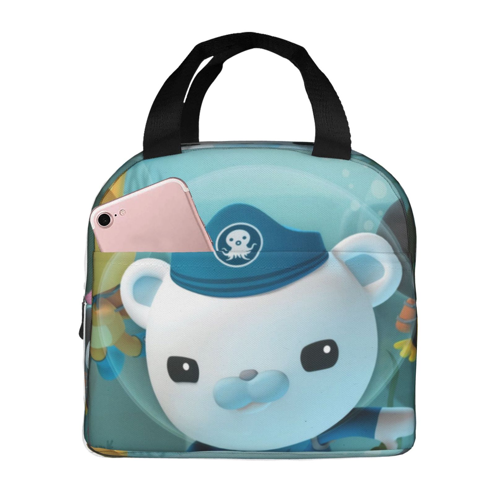 The Octonauts Poster Insulated Lunch Bag Portable Lunchbag Reusable ...