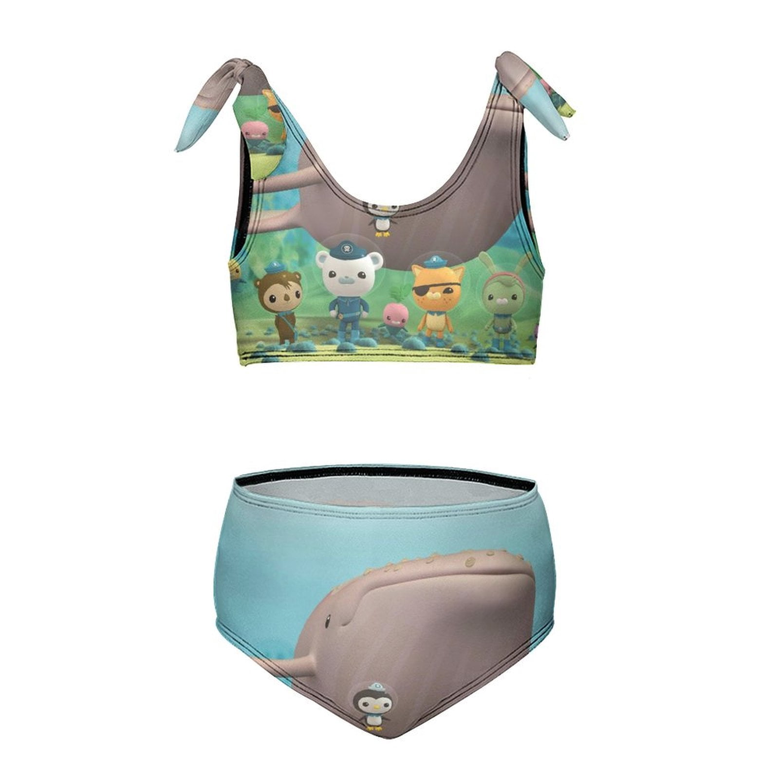 The Octonauts Sea Girls Swimsuits Set 2pcs Summer Holiday Bathing Suit ...