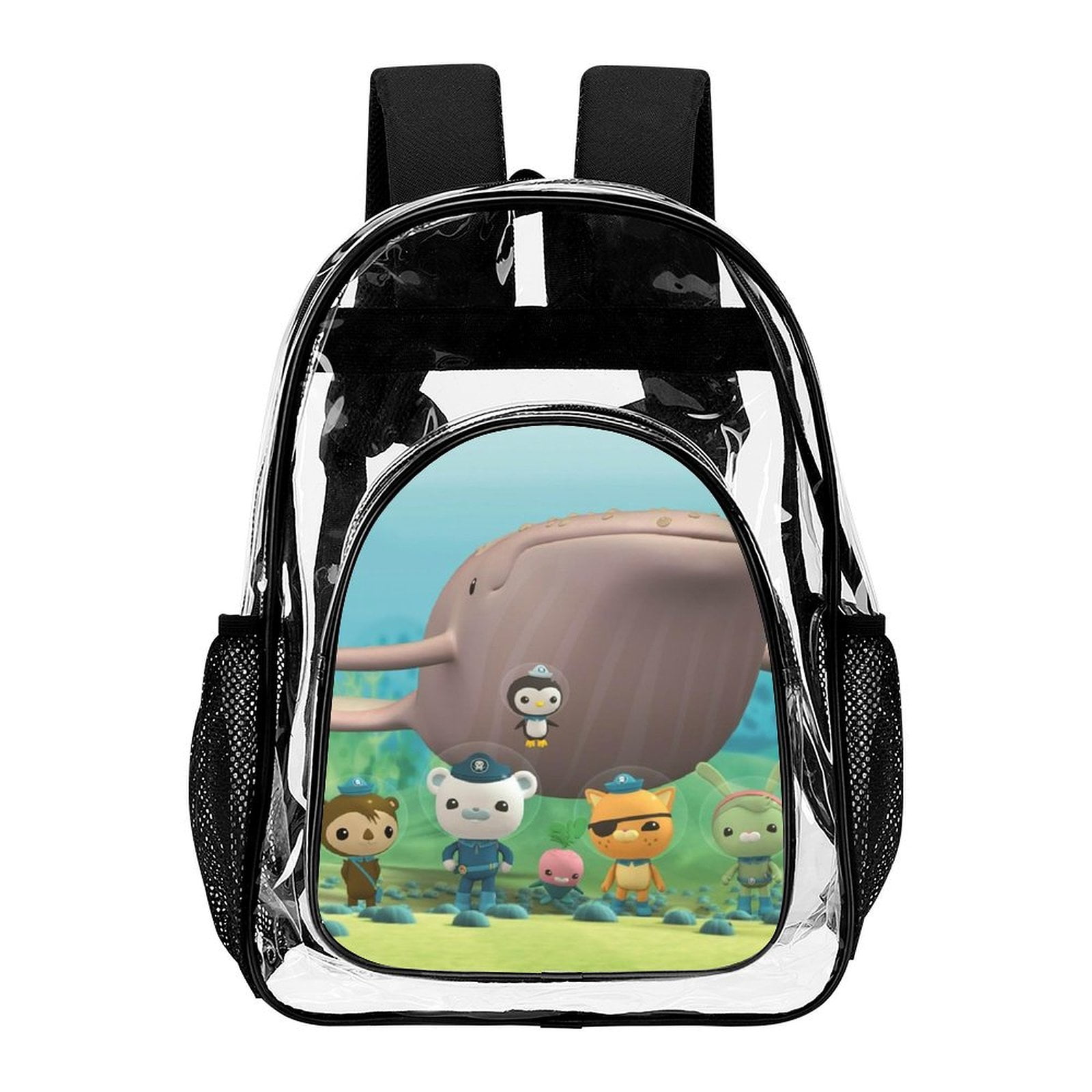 The Octonauts Sea Transparent Backpack Satchel Bookbag Schoolbag Daily ...