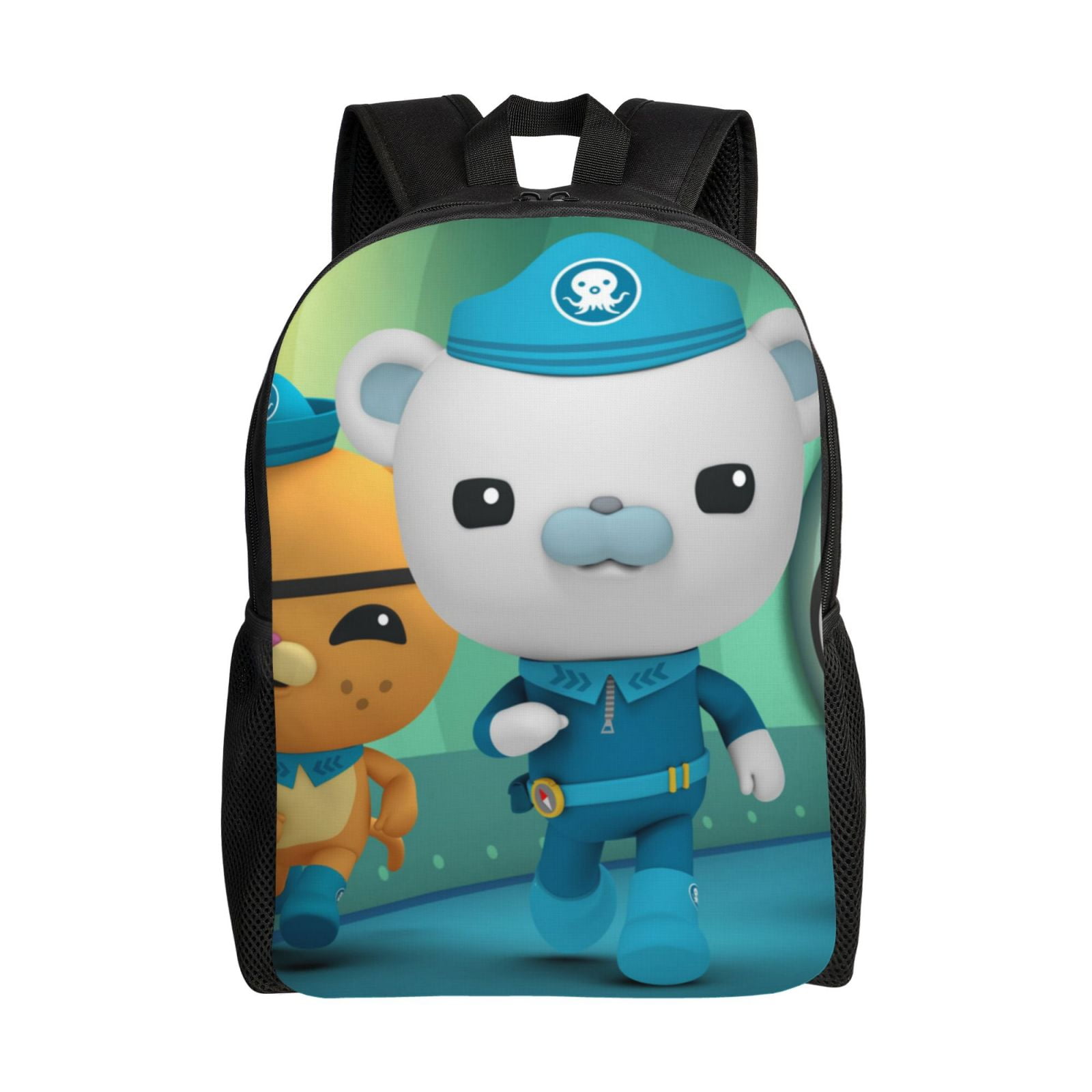 The Octonauts Sea Unisex Backpack Laptop Daypack Adjustable Shoulders ...