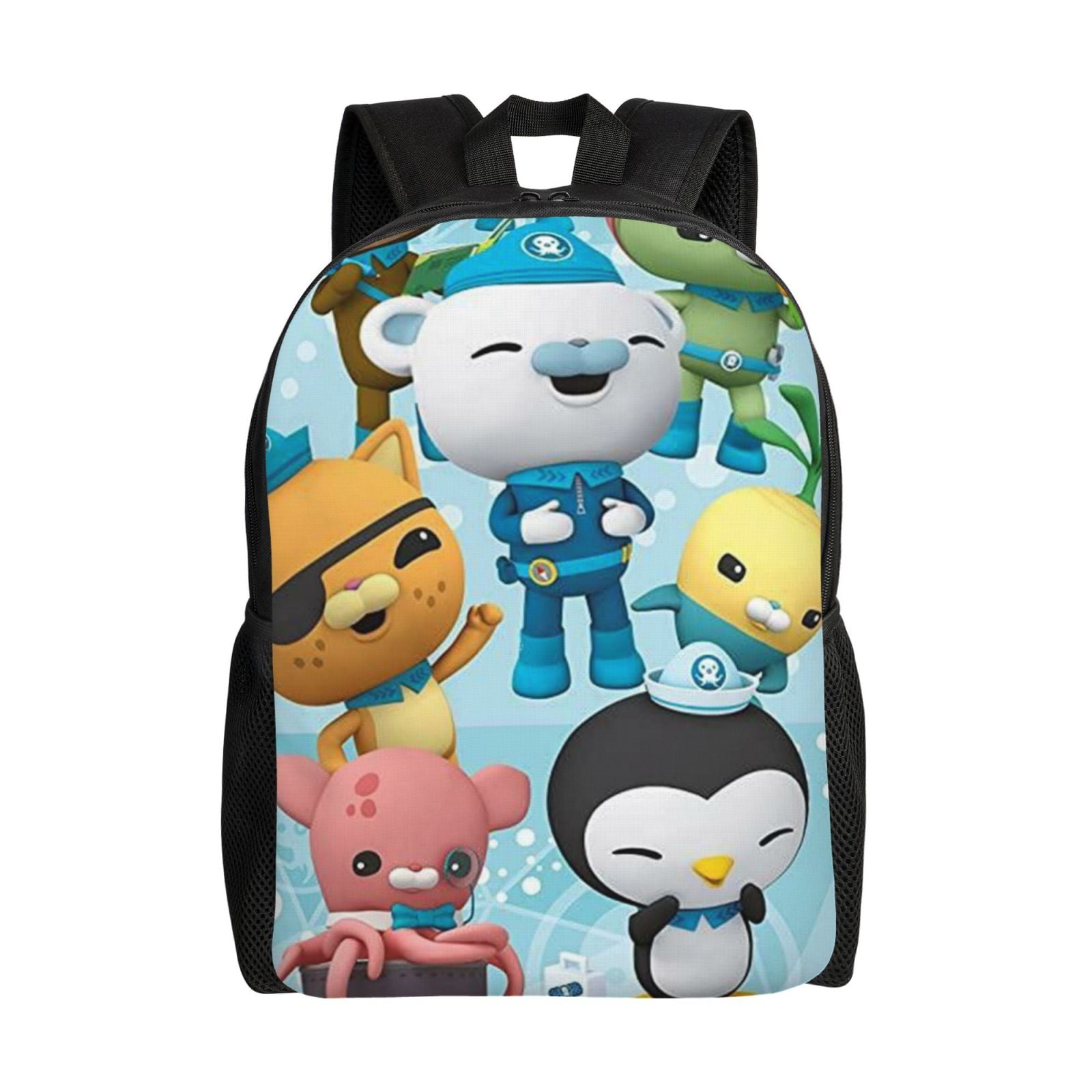 The Octonauts Shoulder Backpack Daypack 3d Printing Backpack Travel ...